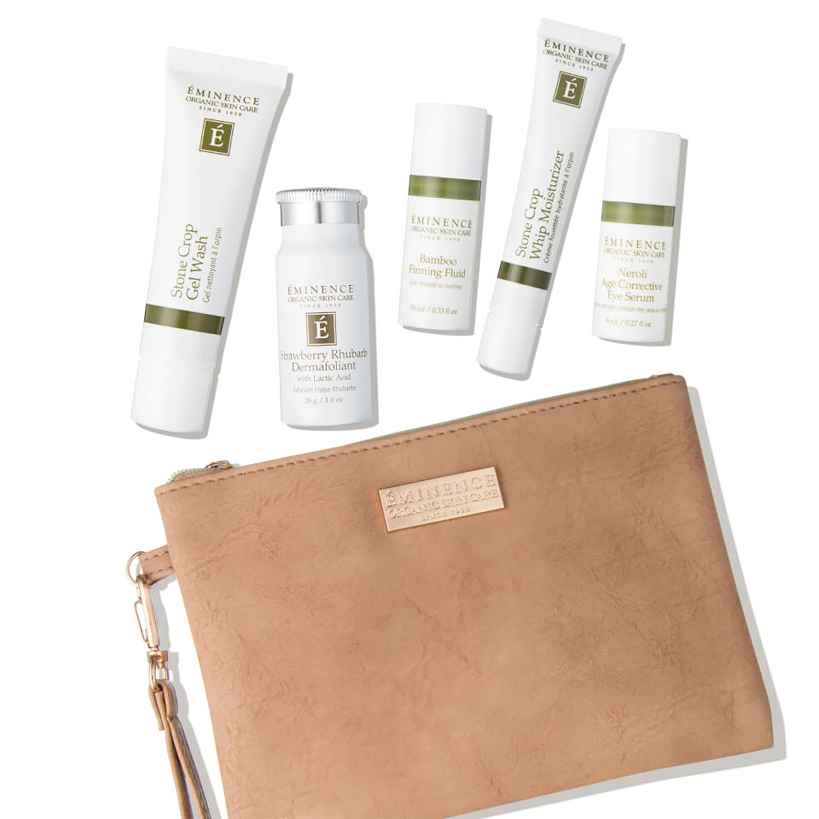 Eminence Organic Skin Care Must Have Minis Gift Set 5 piece | Dermstore