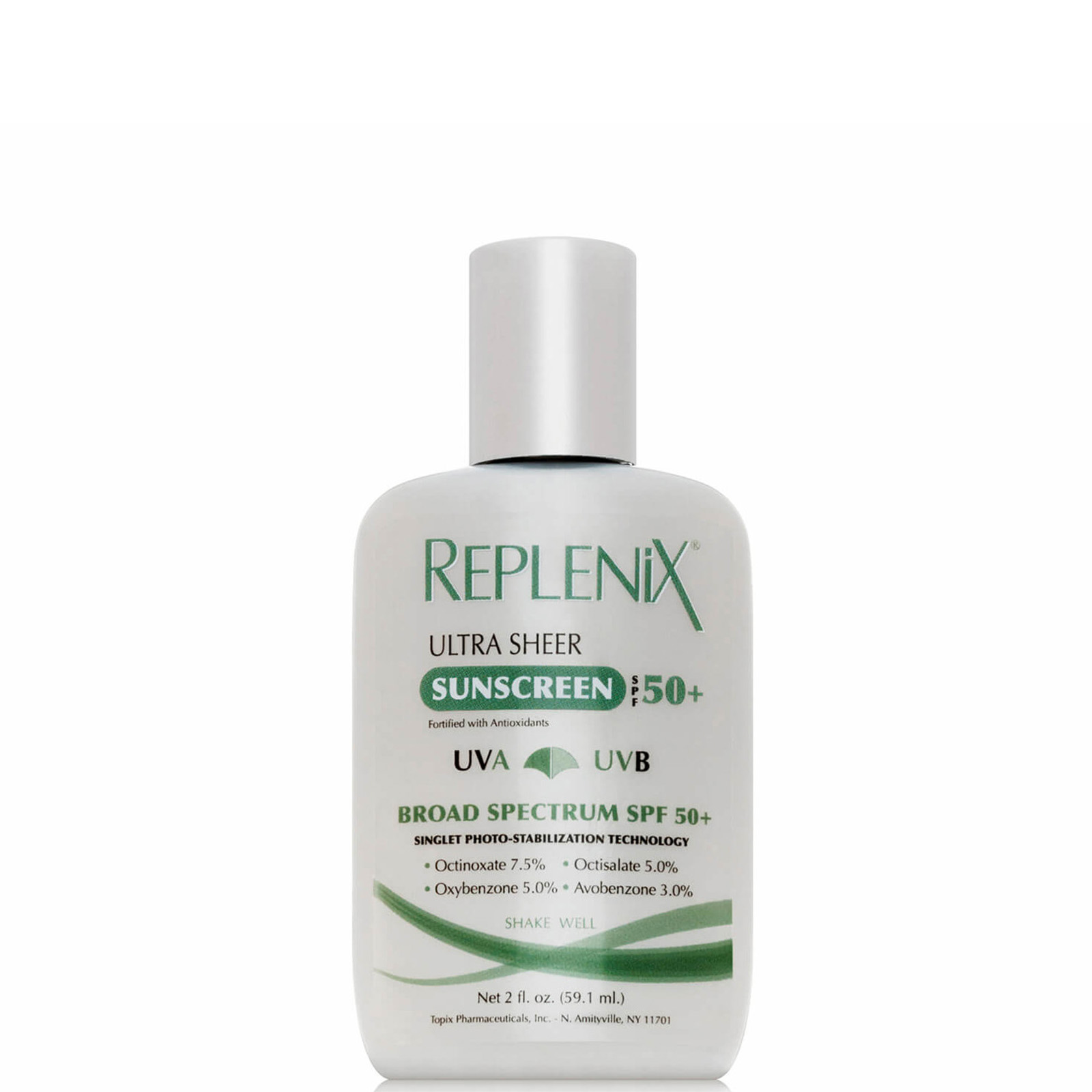 Replenix Ultra Sheer Sunscreen SPF 50 Plus (2 fl. oz.) | Dermstore