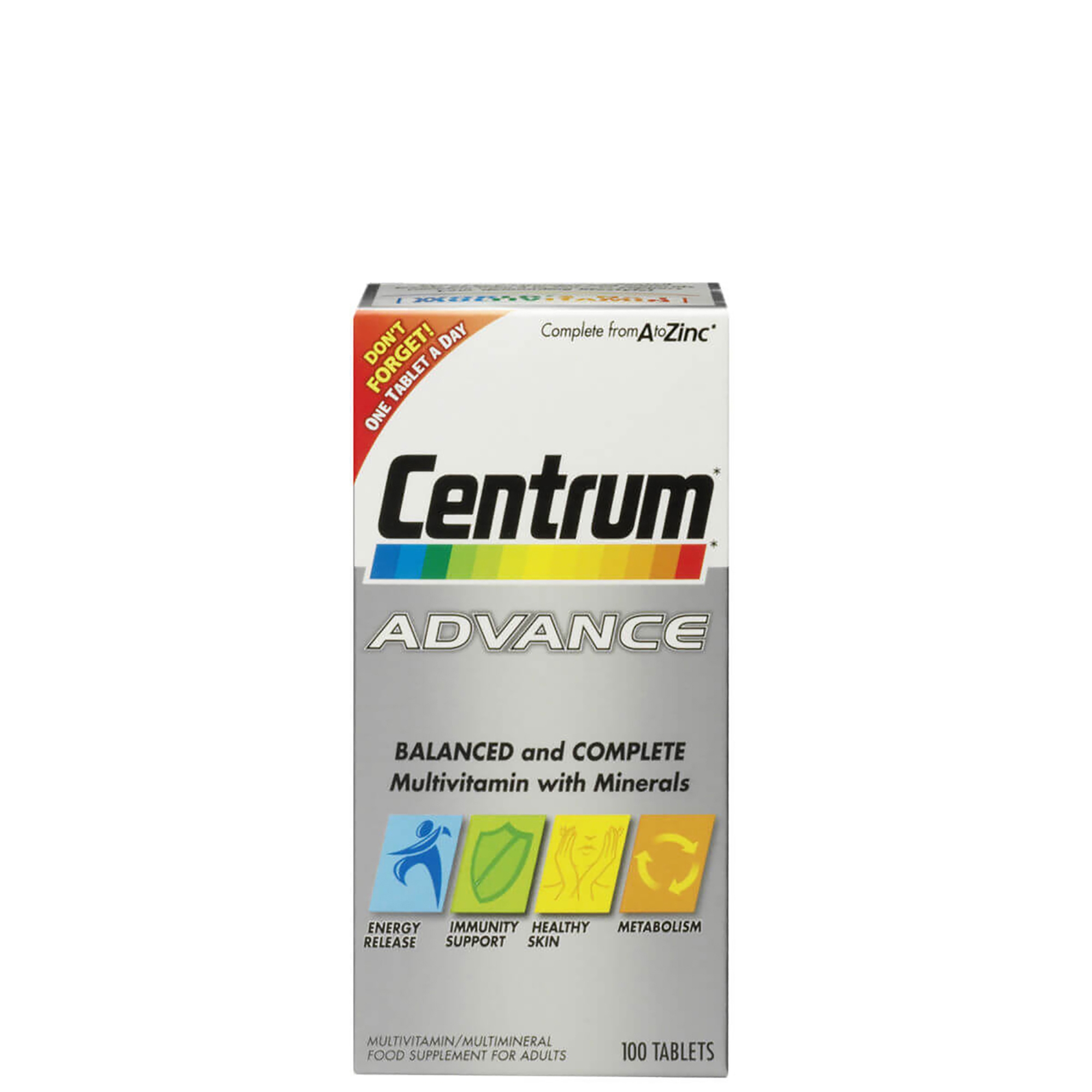 Centrum Advance Multivitamin Tablets - (60 Tablets) | LOOKFANTASTIC