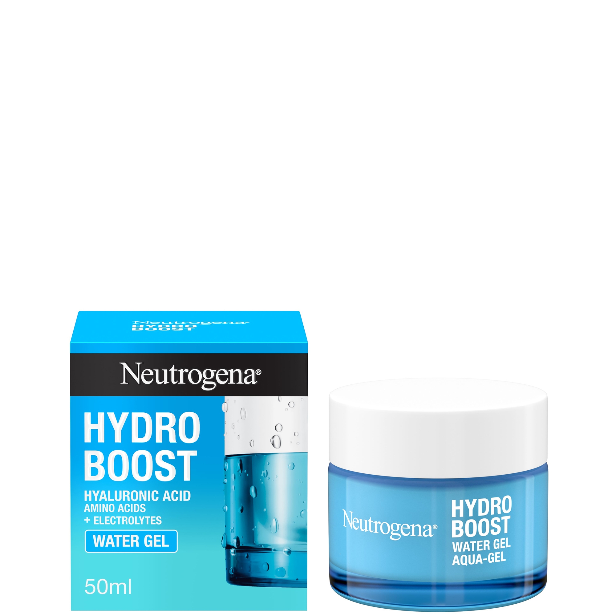 Neutrogena Hydro Boost Water Gel Moisturiser with Hyaluronic Acid for ...