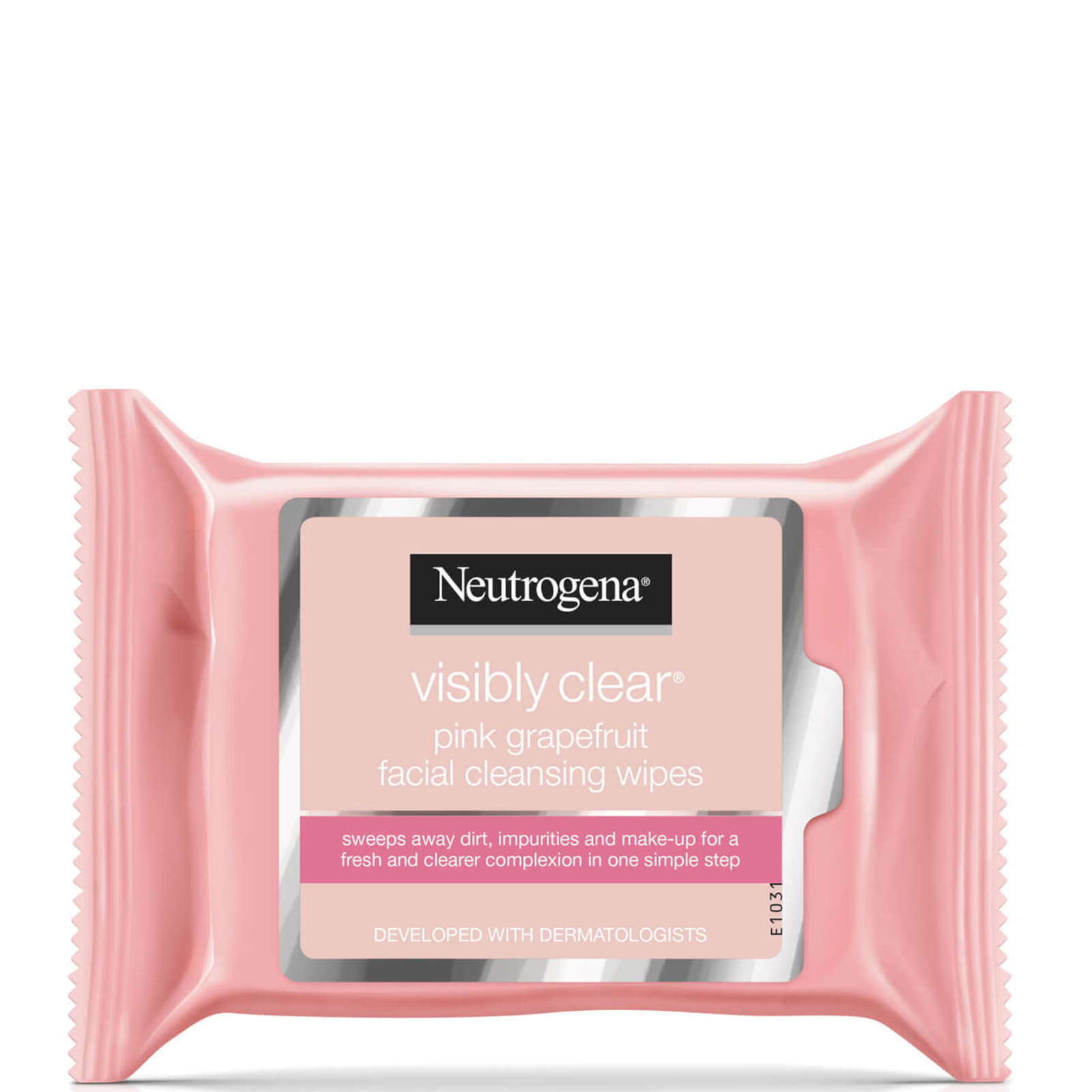 Neutrogena Pink Grapefruit Medicated Facial Wipes | LOOKFANTASTIC