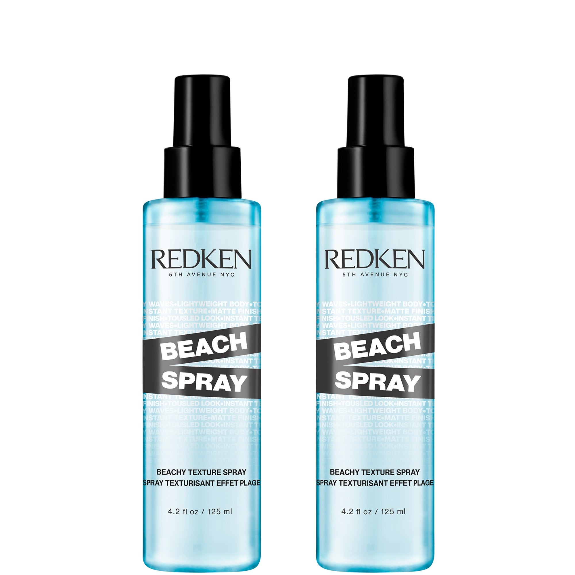 Redken Beach Spray for Definition and Texture 2 x 125ml | LOOKFANTASTIC