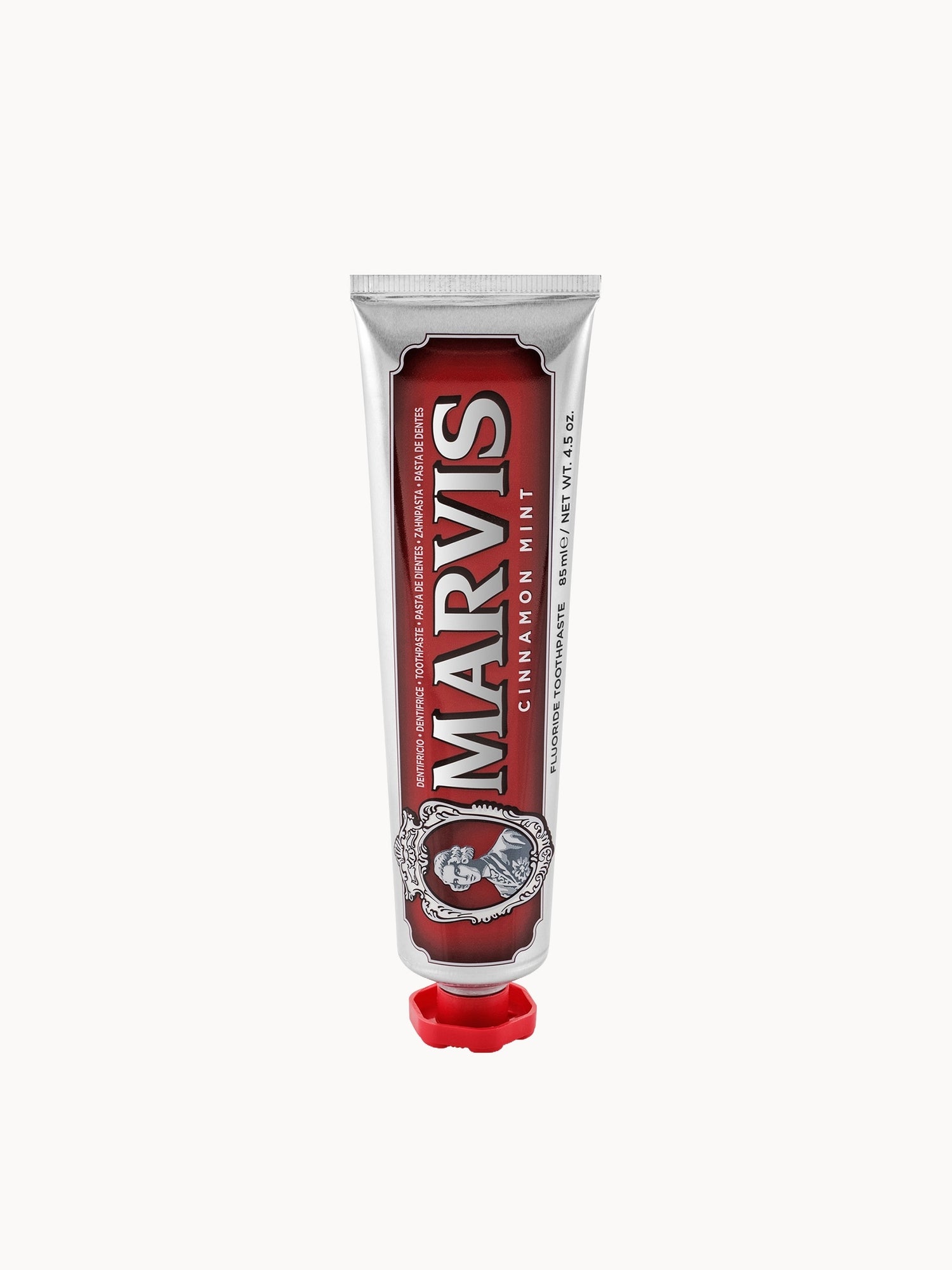Marvis Cinnamon Mint Toothpaste 85ml | LOOKFANTASTIC