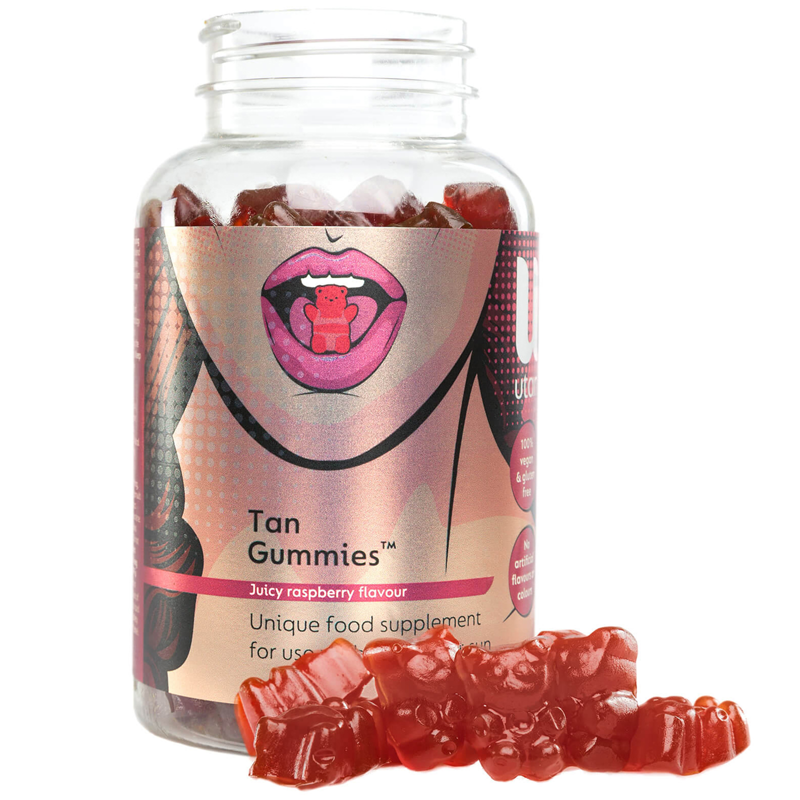 utan Tan Vegan Gummies (1 Month Supply) | LOOKFANTASTIC