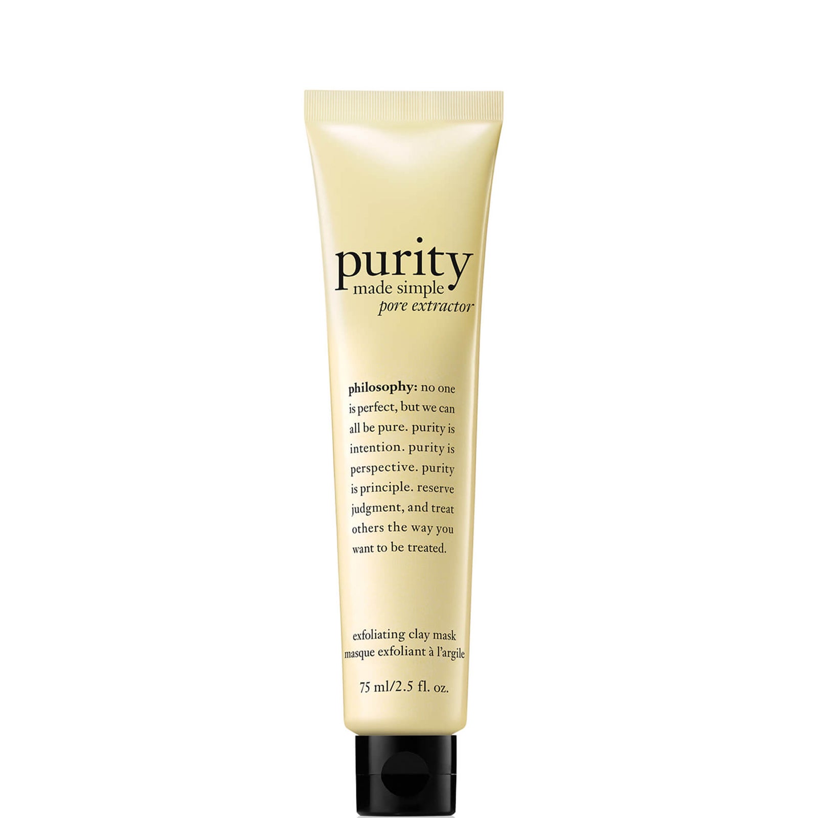 philosophy Purity Made Simple Exfoliating Clay Mask 75ml | LOOKFANTASTIC