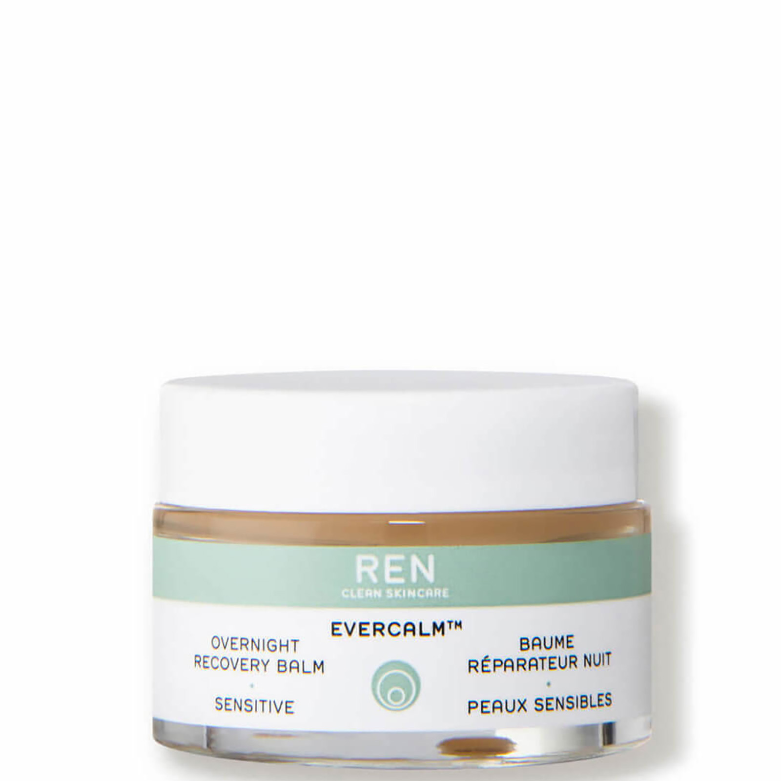 REN Clean Skincare - Evercalm Overnight Recovery Balm 30ml | LOOKFANTASTIC