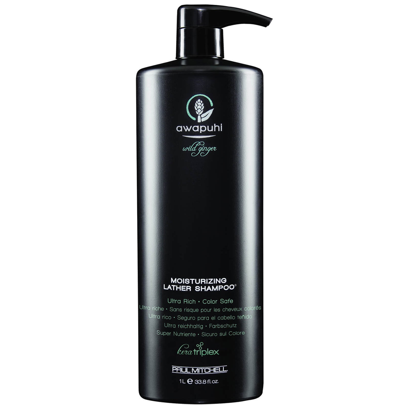 Paul Mitchell Awapuhi Wild Ginger Moisturizing Lather Shampoo 1000ml ...