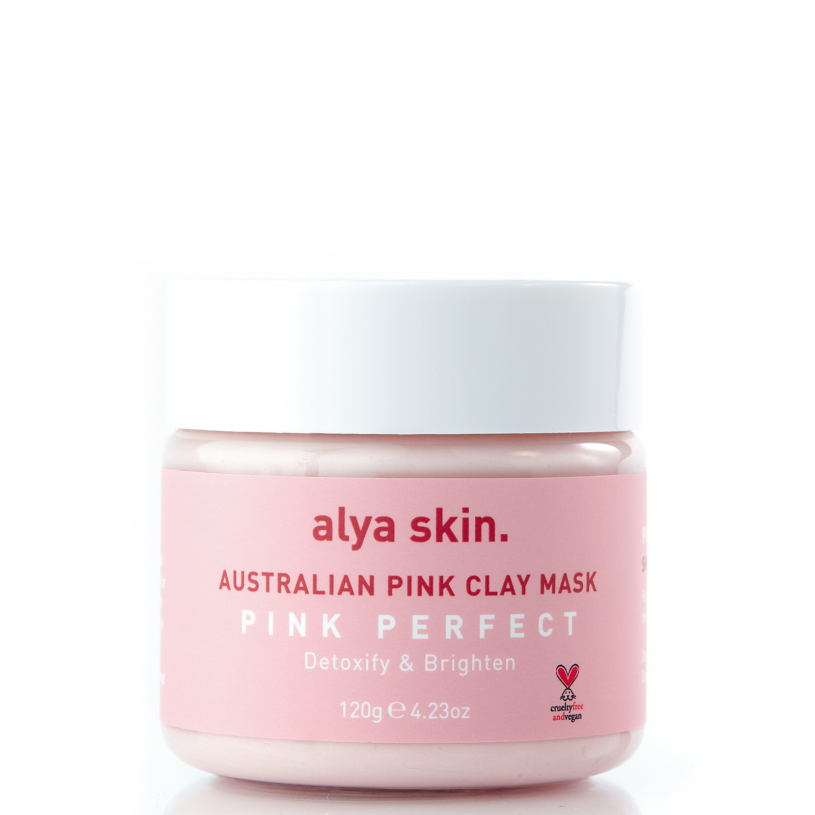 Alya Skin Australian Pink Clay Mask 120g | LOOKFANTASTIC