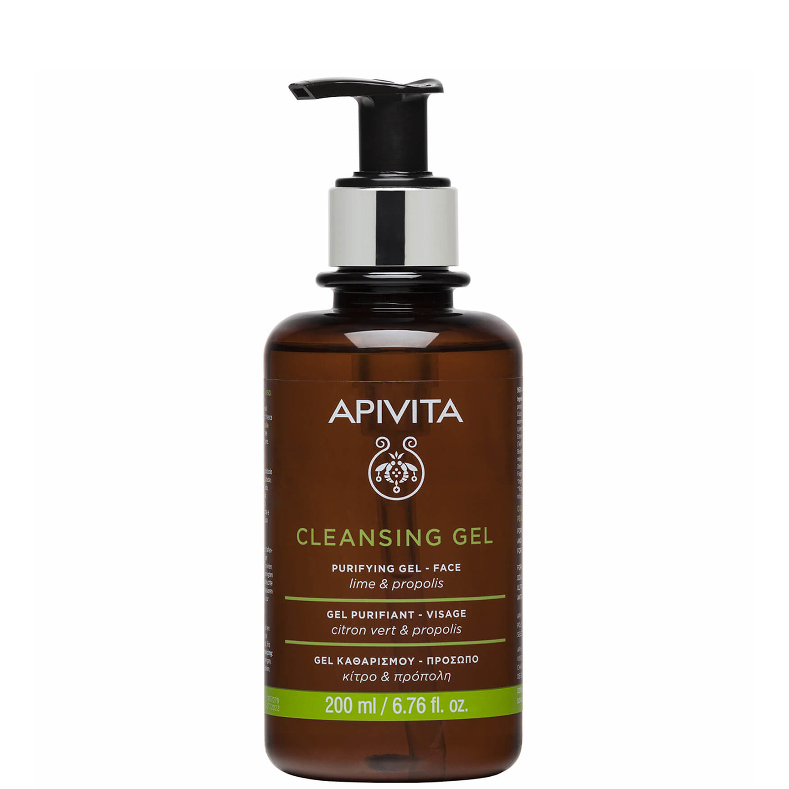 APIVITA Cleansing Gel for Oily/Combination Skin 200ml | LOOKFANTASTIC