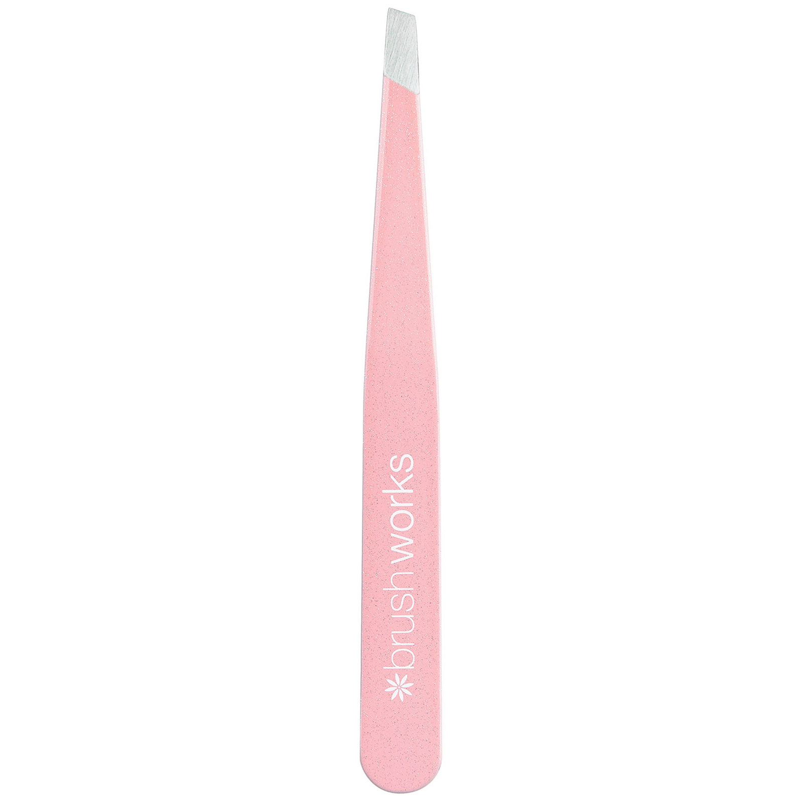 brushworks Precision Slanted Tweezers | LOOKFANTASTIC