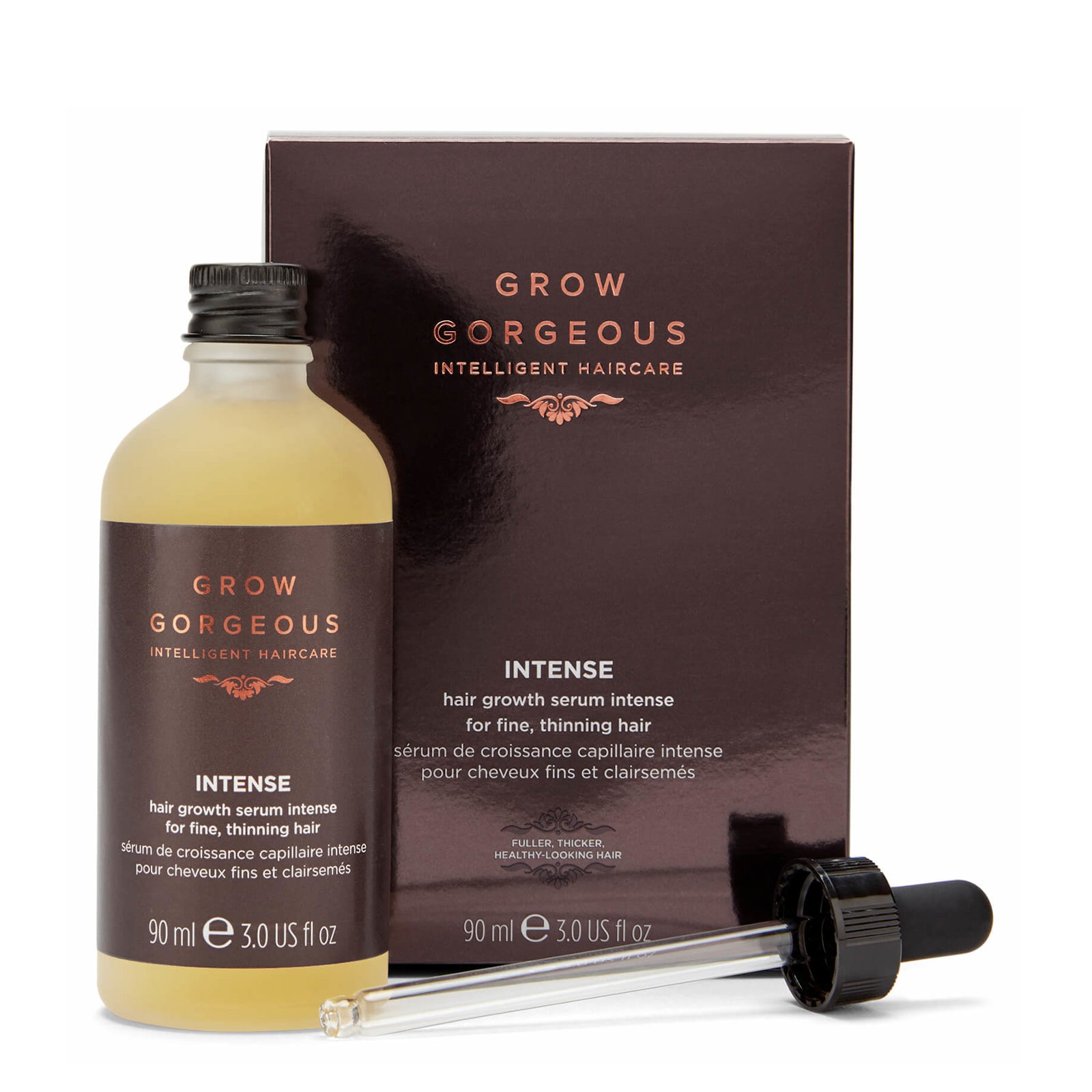 Grow Gorgeous Growth Serum Intense 90ml | LOOKFANTASTIC