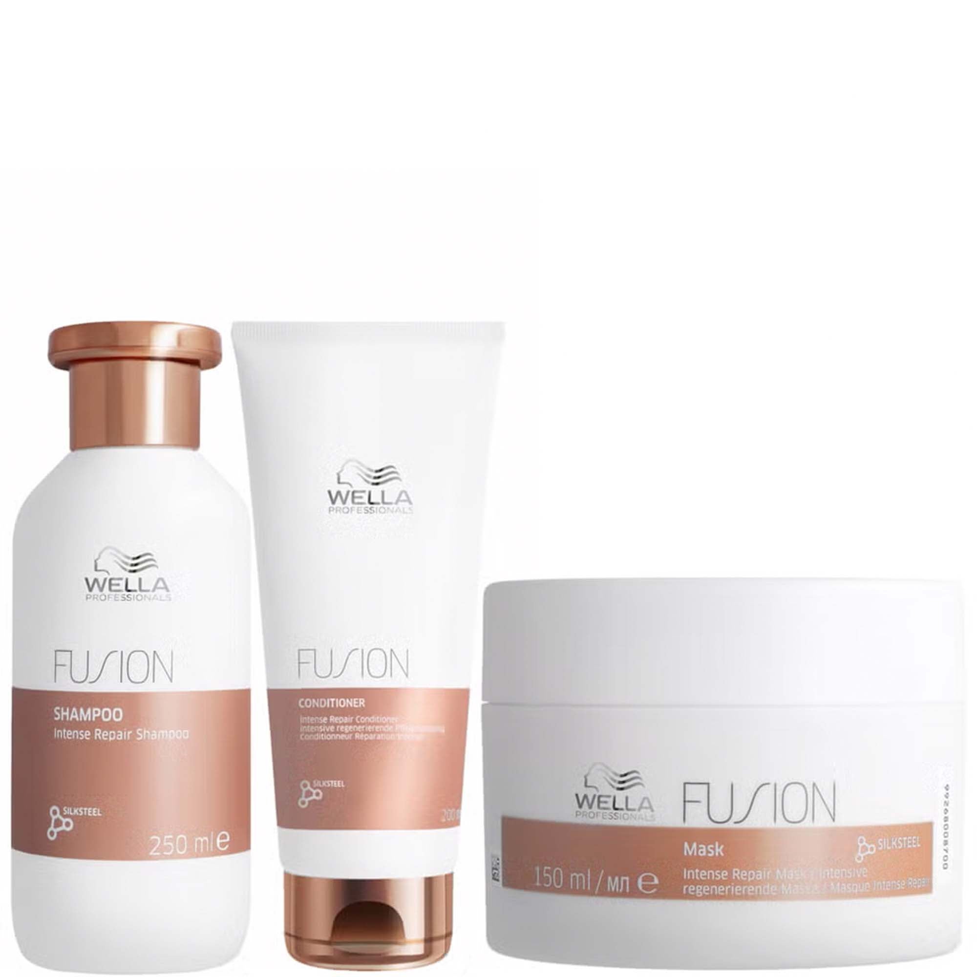 Wella Fusion Trio Bundle | LOOKFANTASTIC