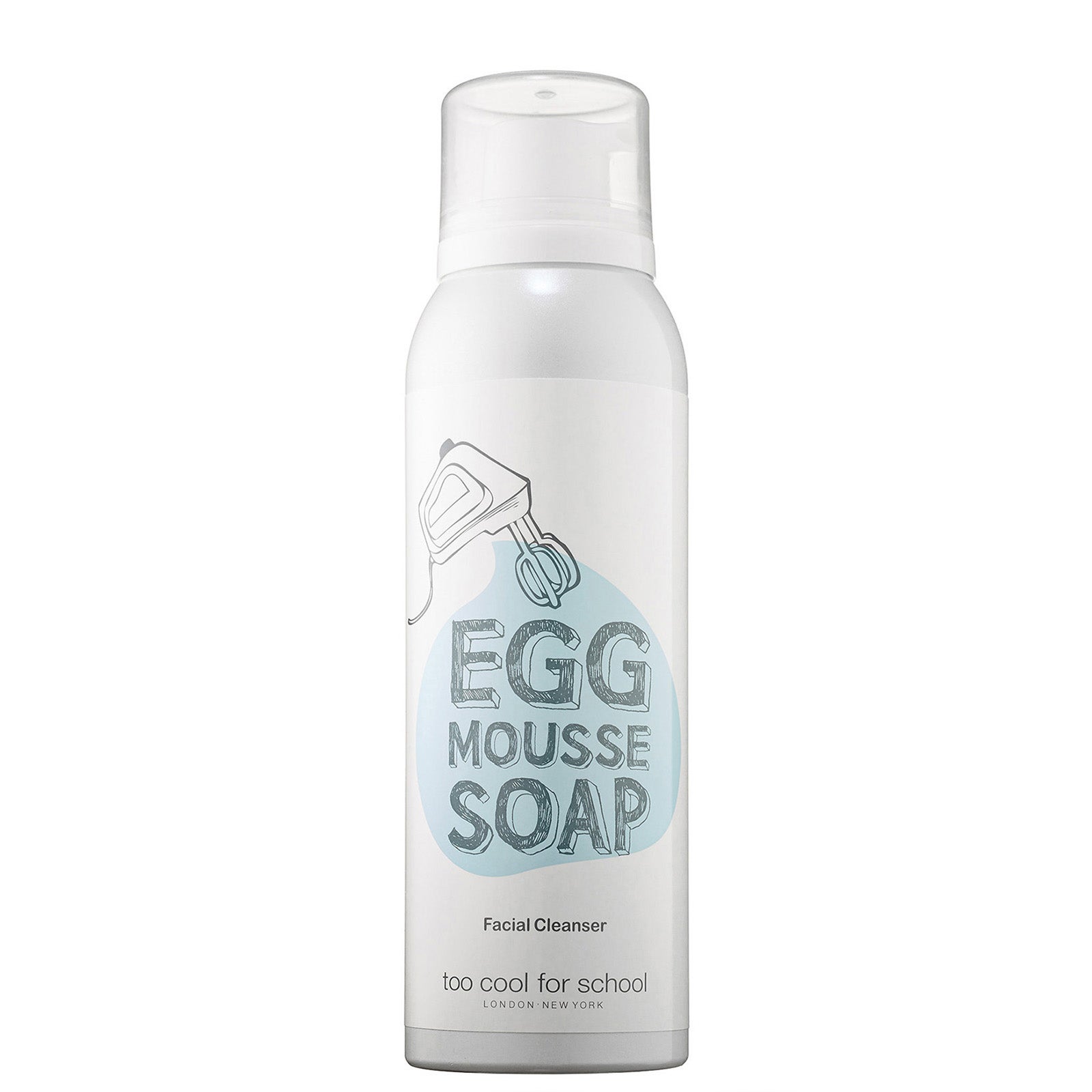Too Cool For School Egg Mousse Soap 150ml | LOOKFANTASTIC