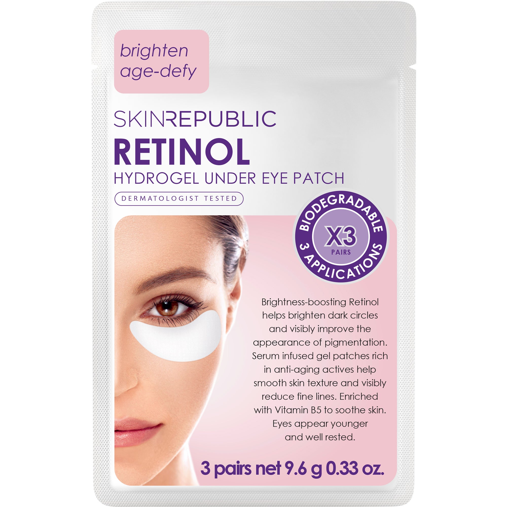 Skin Republic Retinol Under Eye Patches 9.6g | LOOKFANTASTIC