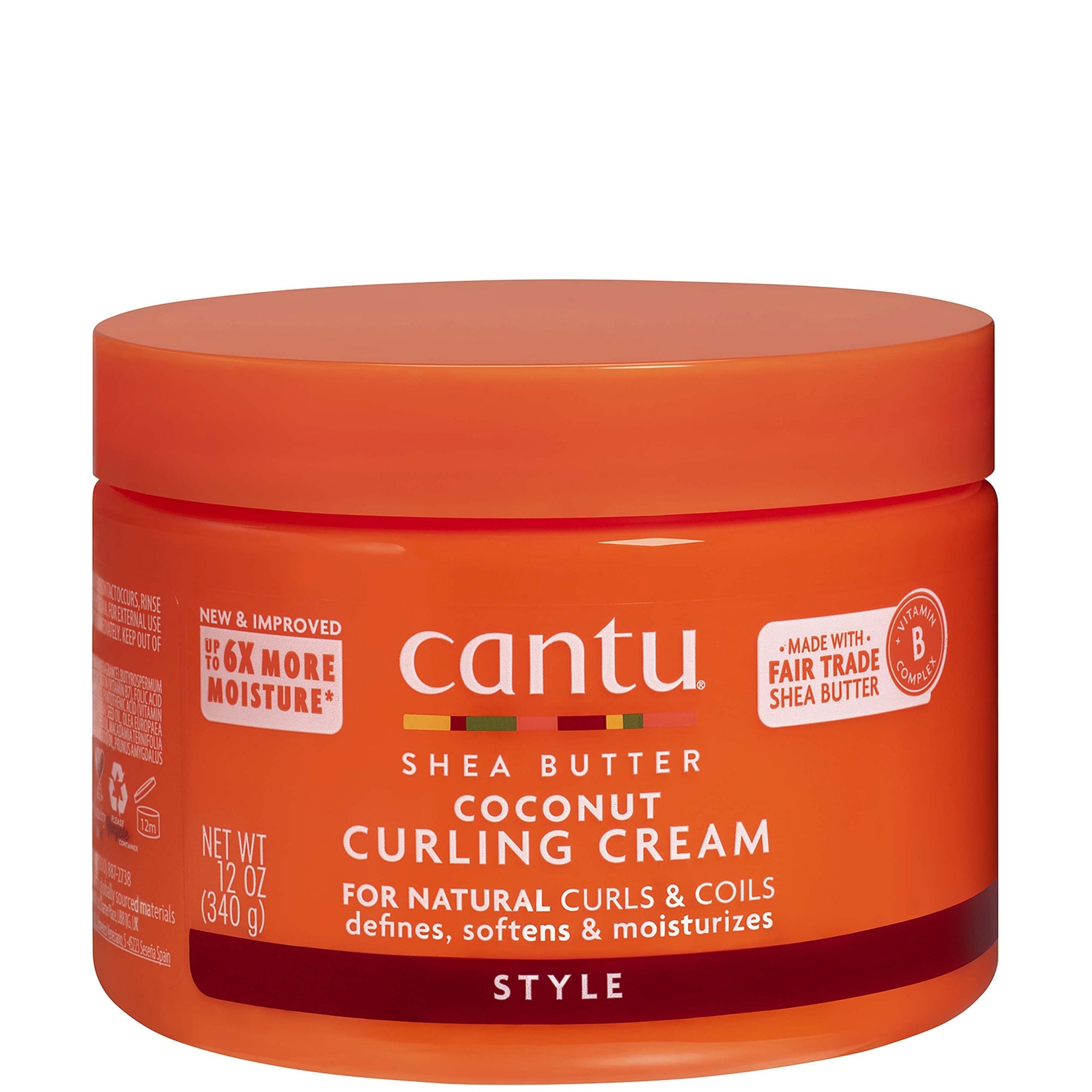 Cantu Shea Butter for Natural Hair Coconut Curling Cream krem do włosów ...