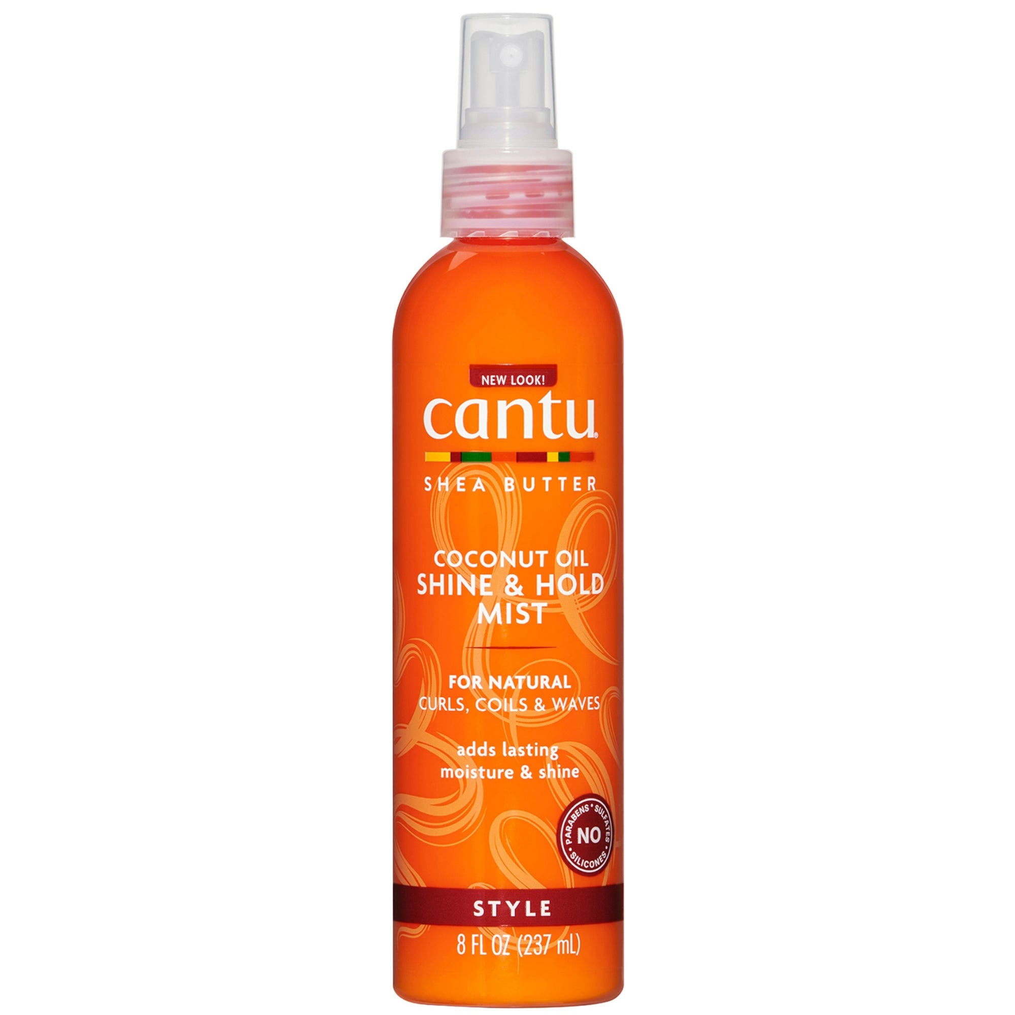 Cantu Shea Butter for Natural Hair Coconut Oil Shine & Hold Mist 237ml ...