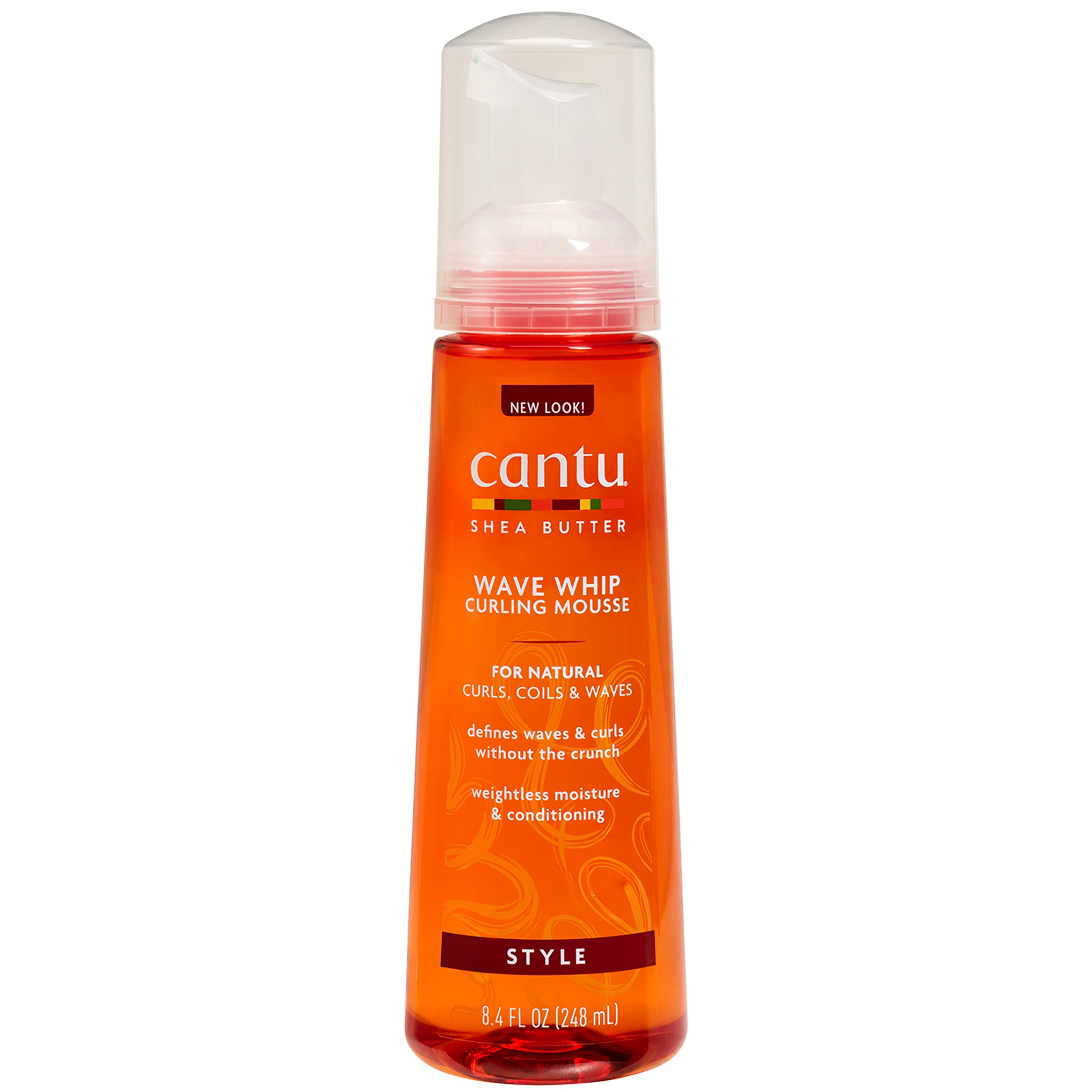 Cantu Sheaboter voor Natuurlijk Haar Wave Whip Krulmousse 248 ml | LOOKFANTASTIC
