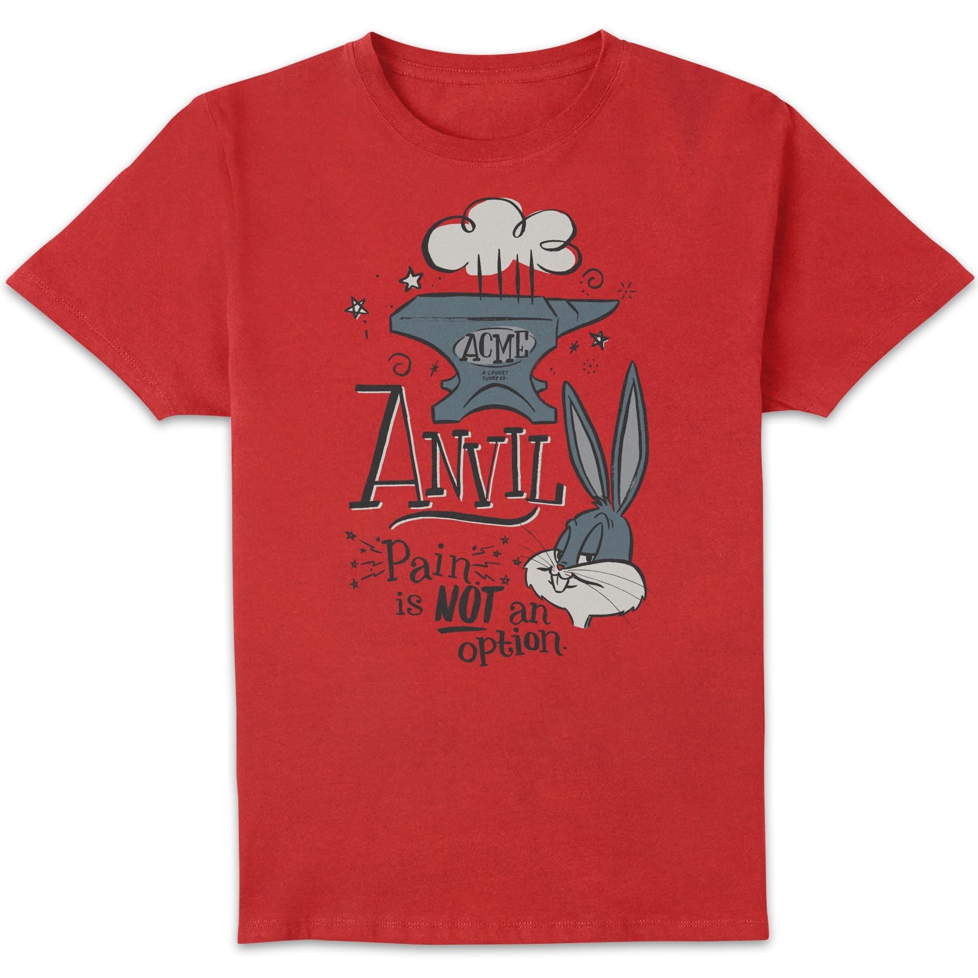 Looney Tunes ACME Anvil Men's T-Shirt - Red - S | Zavvi UK