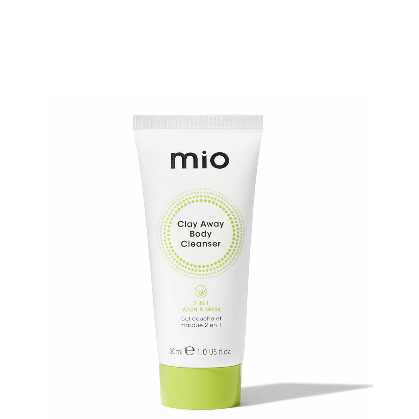 Mio Clay Away Body Cleanser 30ml (Mini) | LOOKFANTASTIC