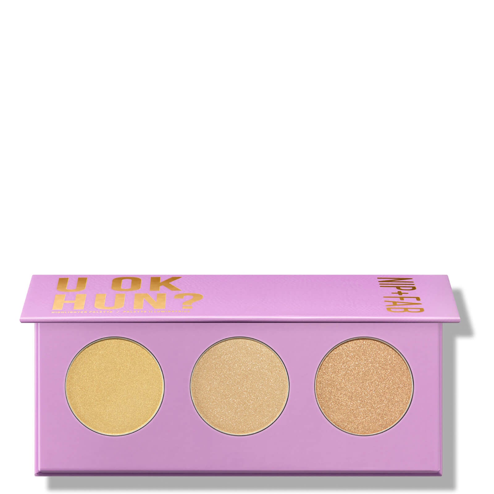 NIP+FAB Highlight Palette - U ok Hun? 01 12g | LOOKFANTASTIC