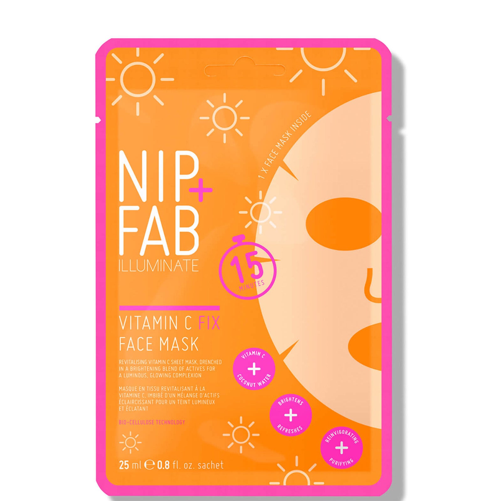 NIP+FAB Vitamin C Fix Face Mask 10g | Mankind