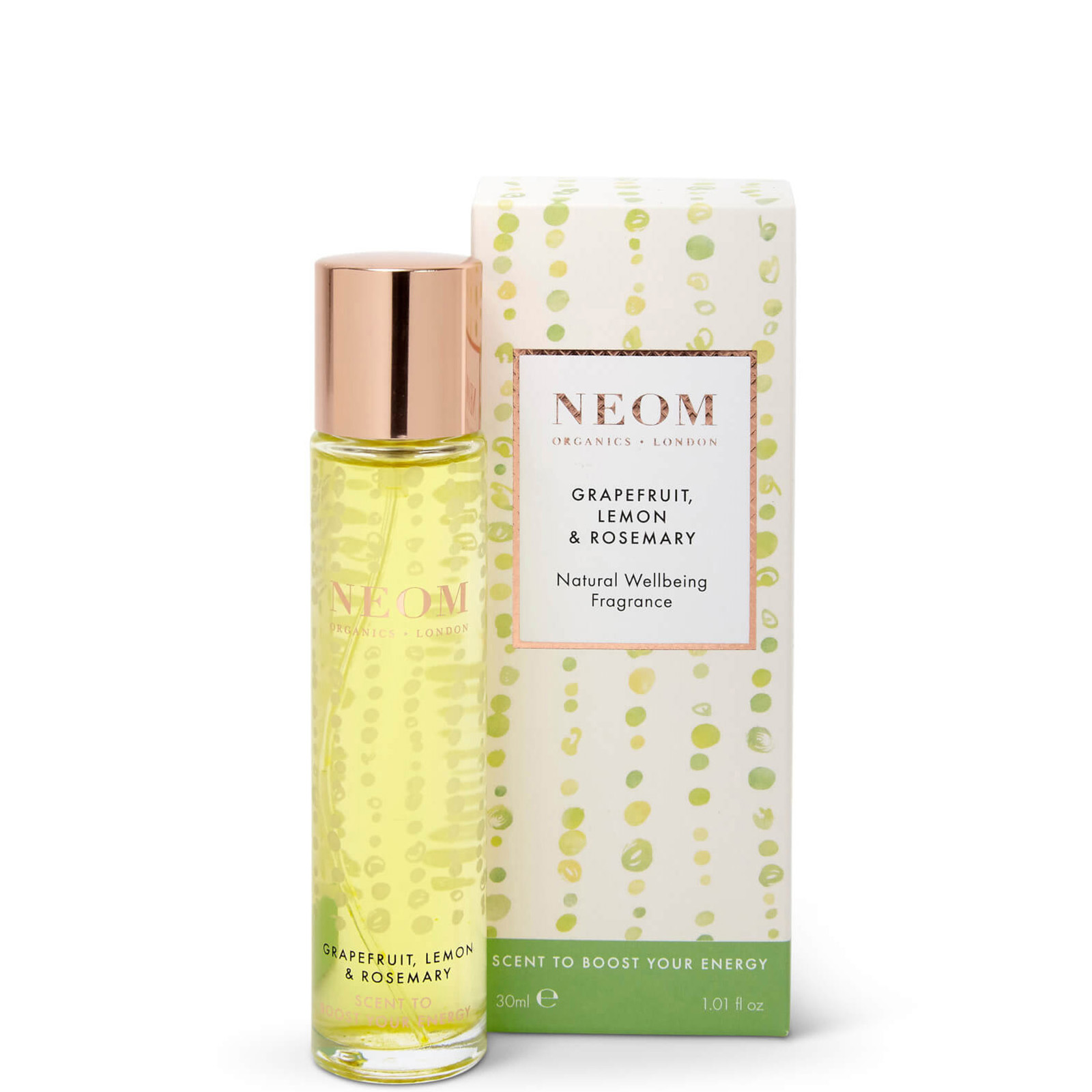 Neom Grapefruit, Lemon & Rosemary Natural Wellbeing Fragrance ...