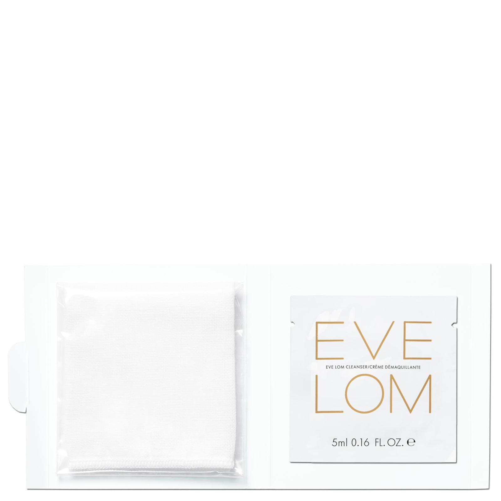 Eve Lom Cleanser Sachet 5ml Sample with 1/4 Cloth (Free Gift ...