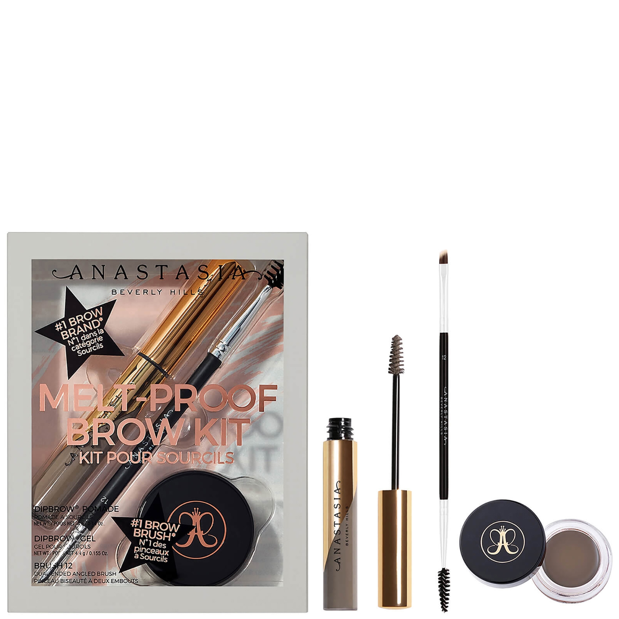 Anastasia Beverly Hills Brow Kit #1 Melt Proof Brow Kit 8.4g (Various ...
