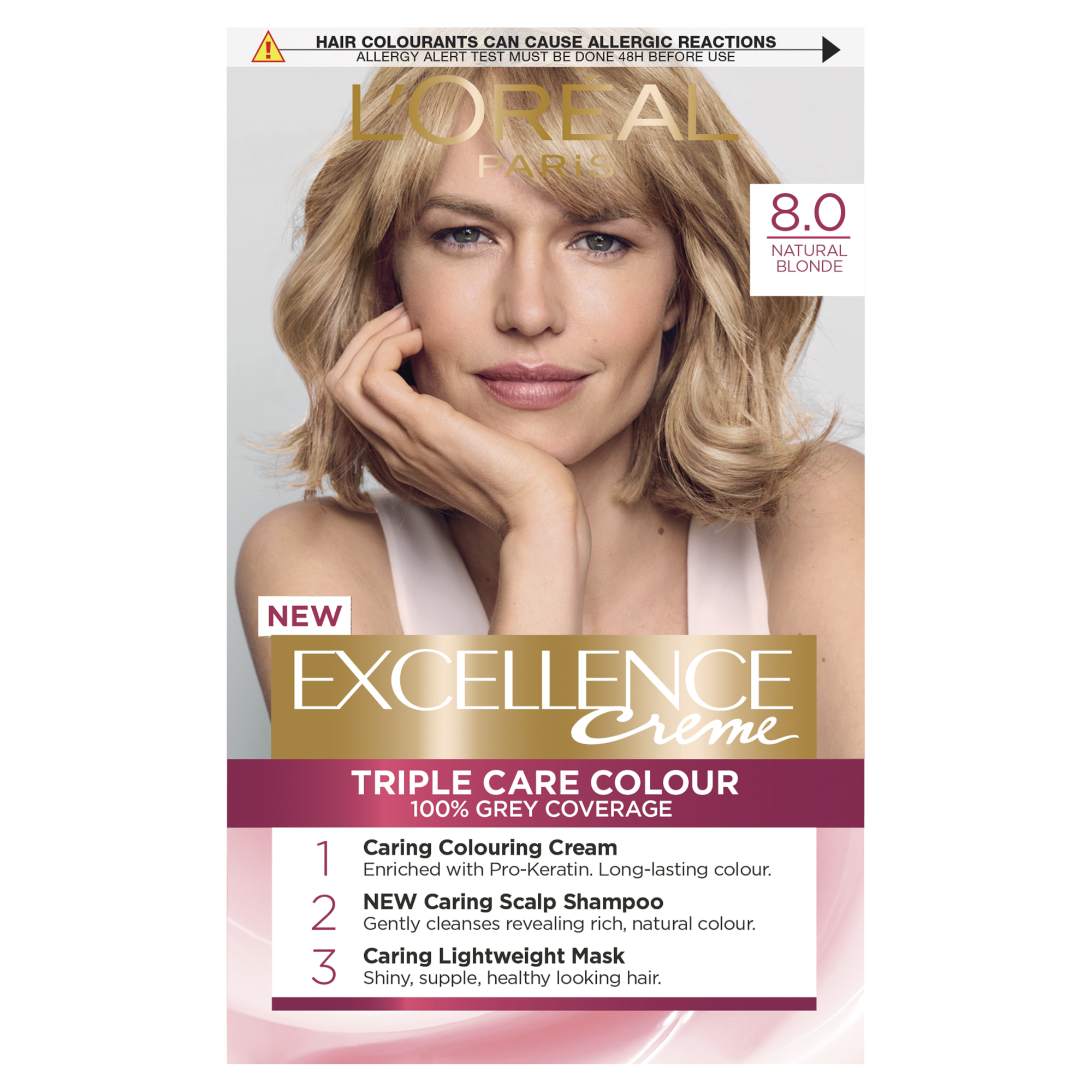 L Oreal Paris Excellence Creme Permanent Hair Dye Various Shades LOOKFANTASTIC