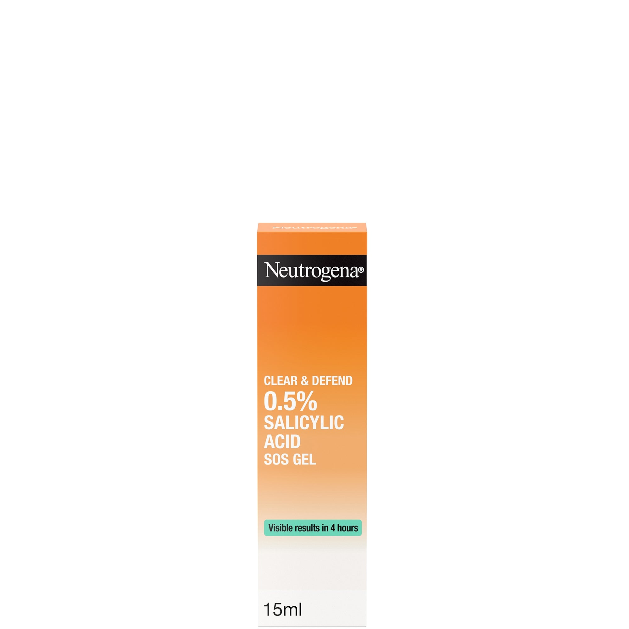 Neutrogena Clear and Defend 0.5% Salicylic Acid SOS Gel 15ml ...