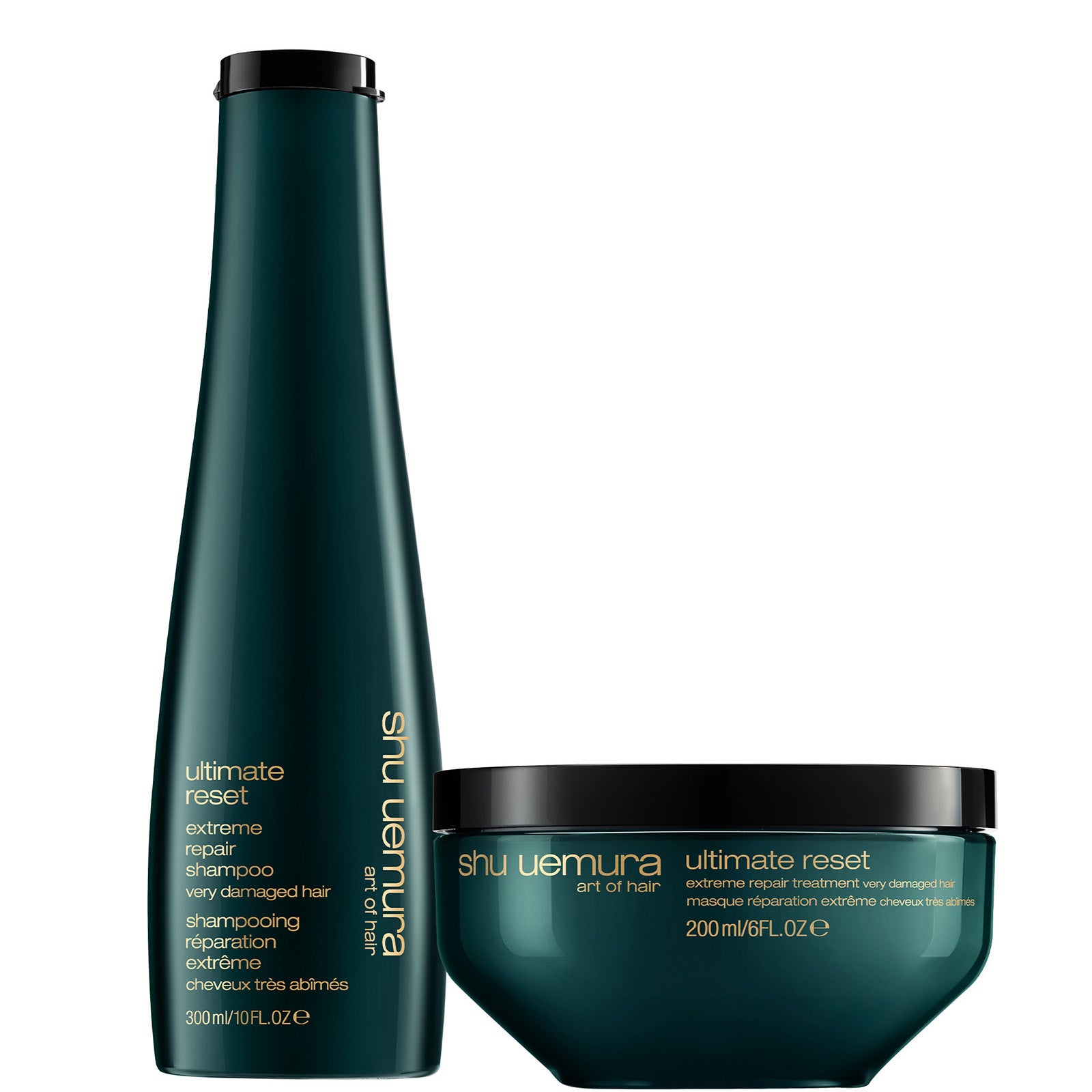 Shu Uemura Art of Hair The Ultimate Duo for Damaged Hair | LOOKFANTASTIC