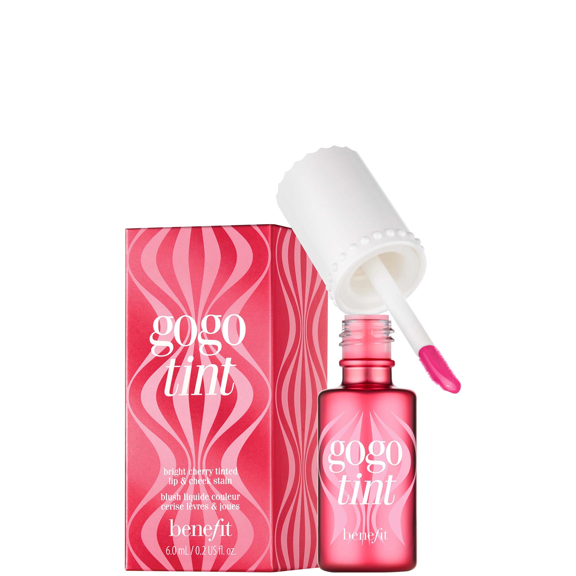 benefit GoGo Tint Bright Cherry Tinted Lip & Cheek Stain 6ml ...