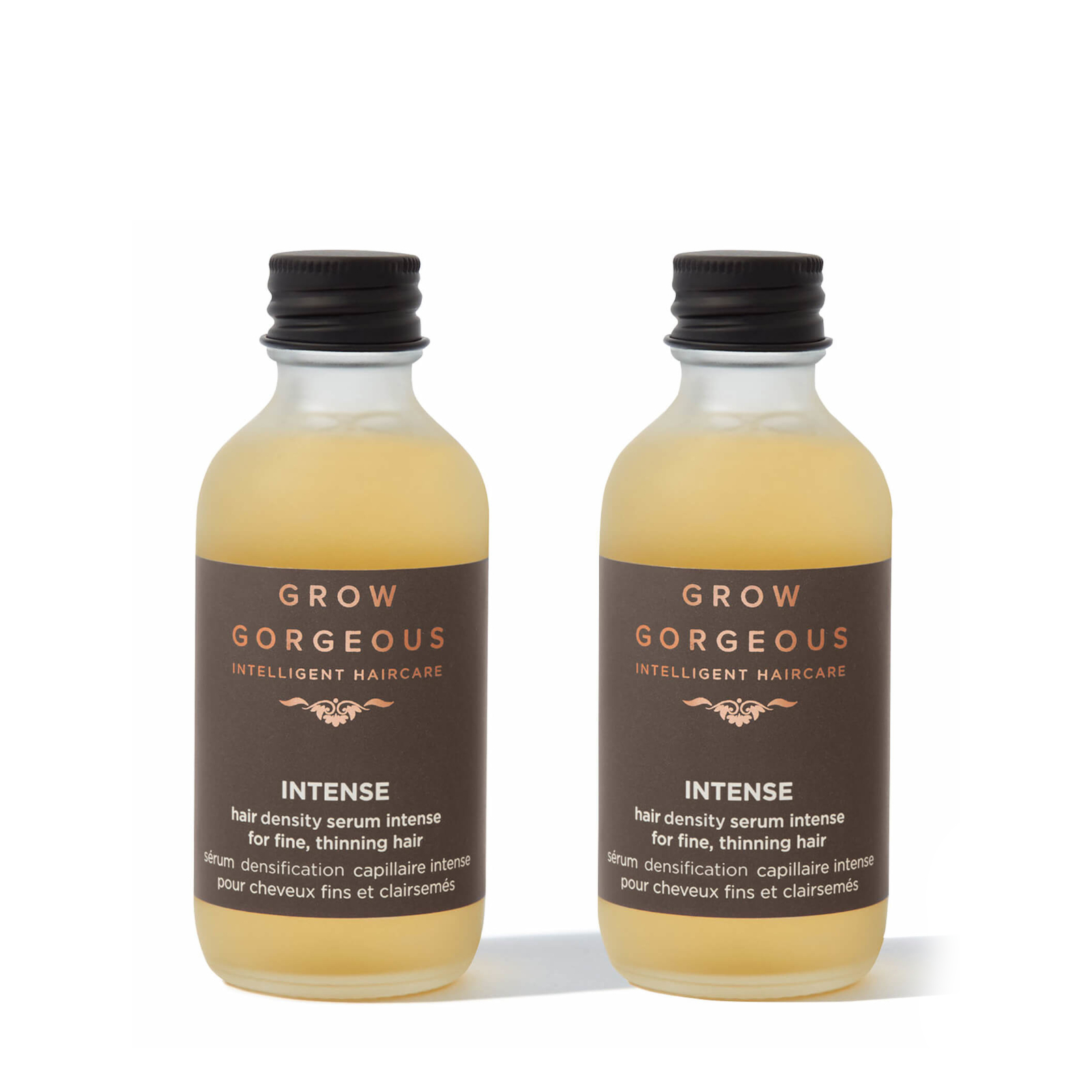 Grow Gorgeous Hair Density Serum Intense Duo 2 x 60ml | LOOKFANTASTIC