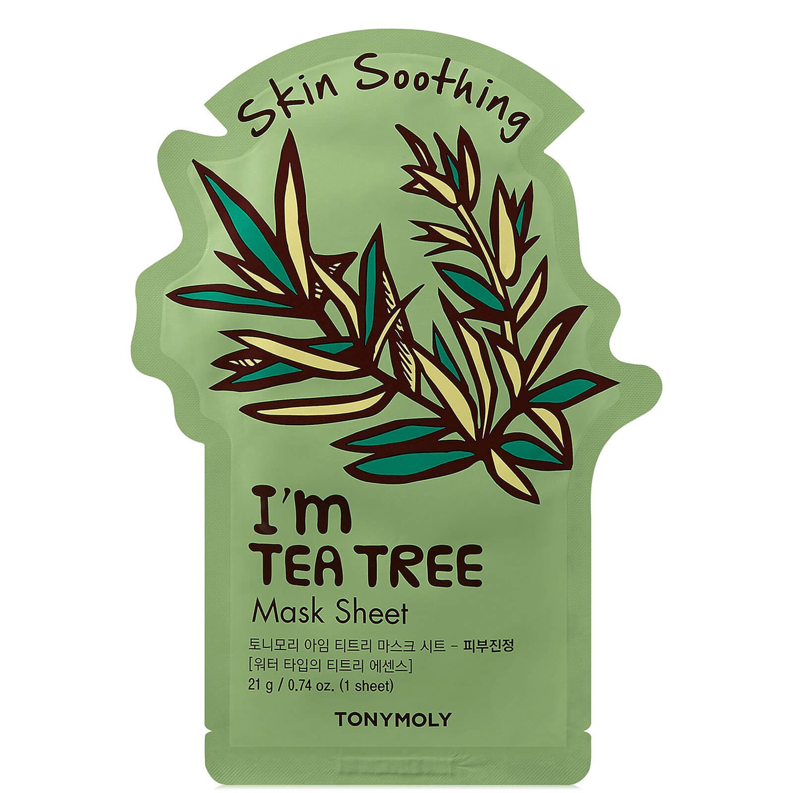 TONYMOLY I'm Tea Tree Sheet Mask 21g | LOOKFANTASTIC