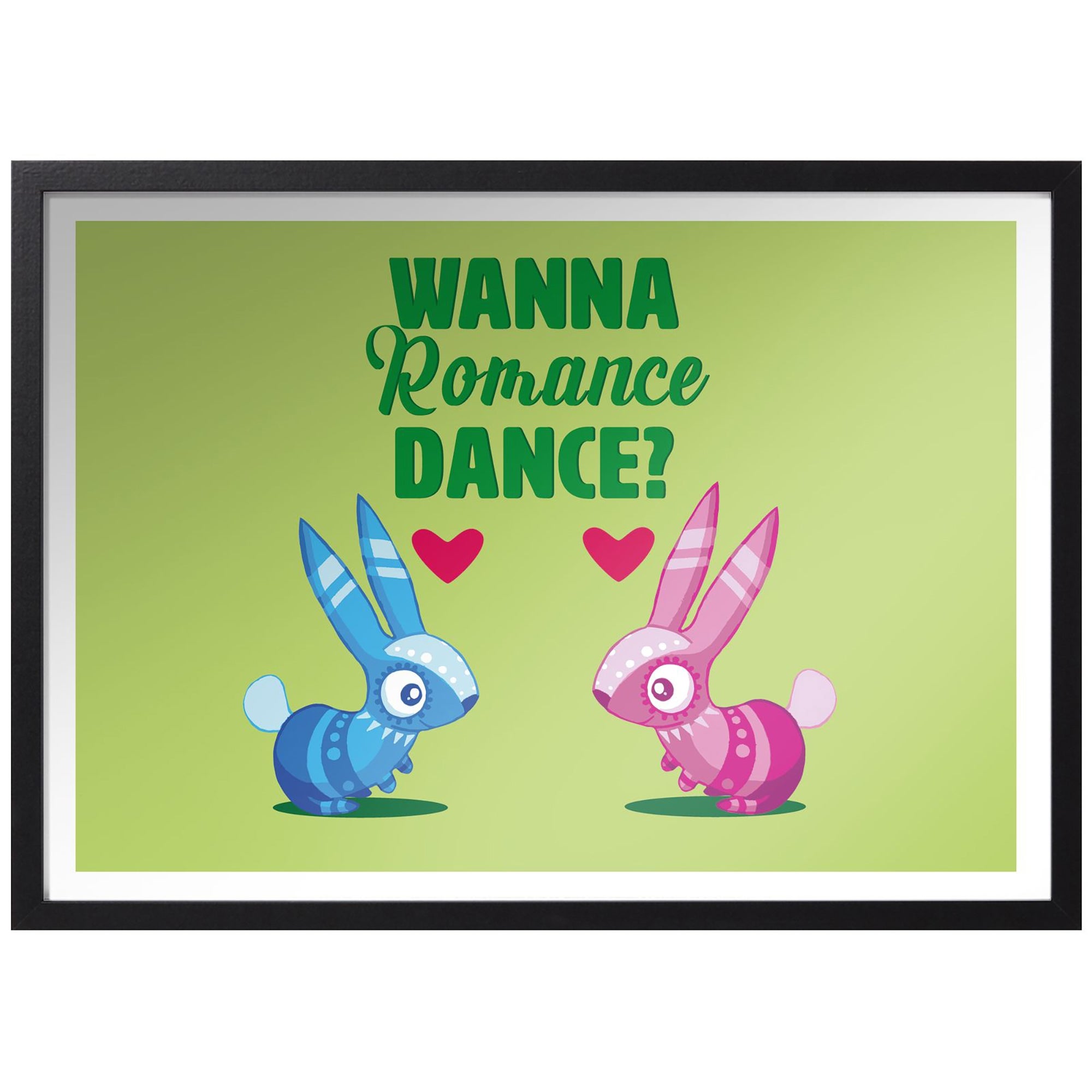 Viva Piñata Wanna Romance Dance Rabbit Art Print Giclee Art Print - A4 ...