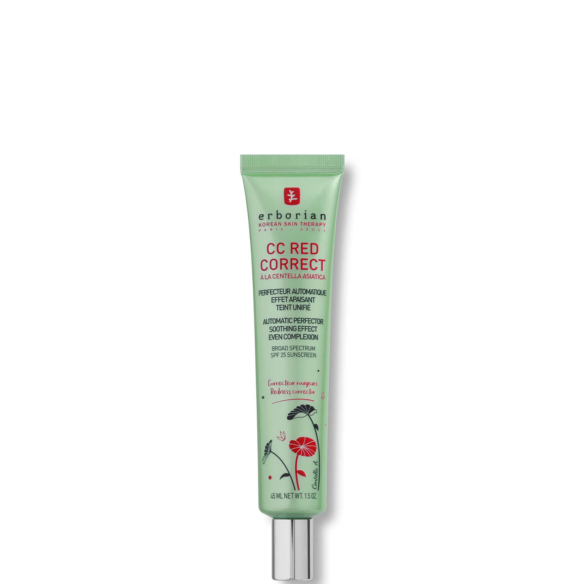 Erborian CC Red Correct - Colour Correcting Anti-Redness Cream With ...