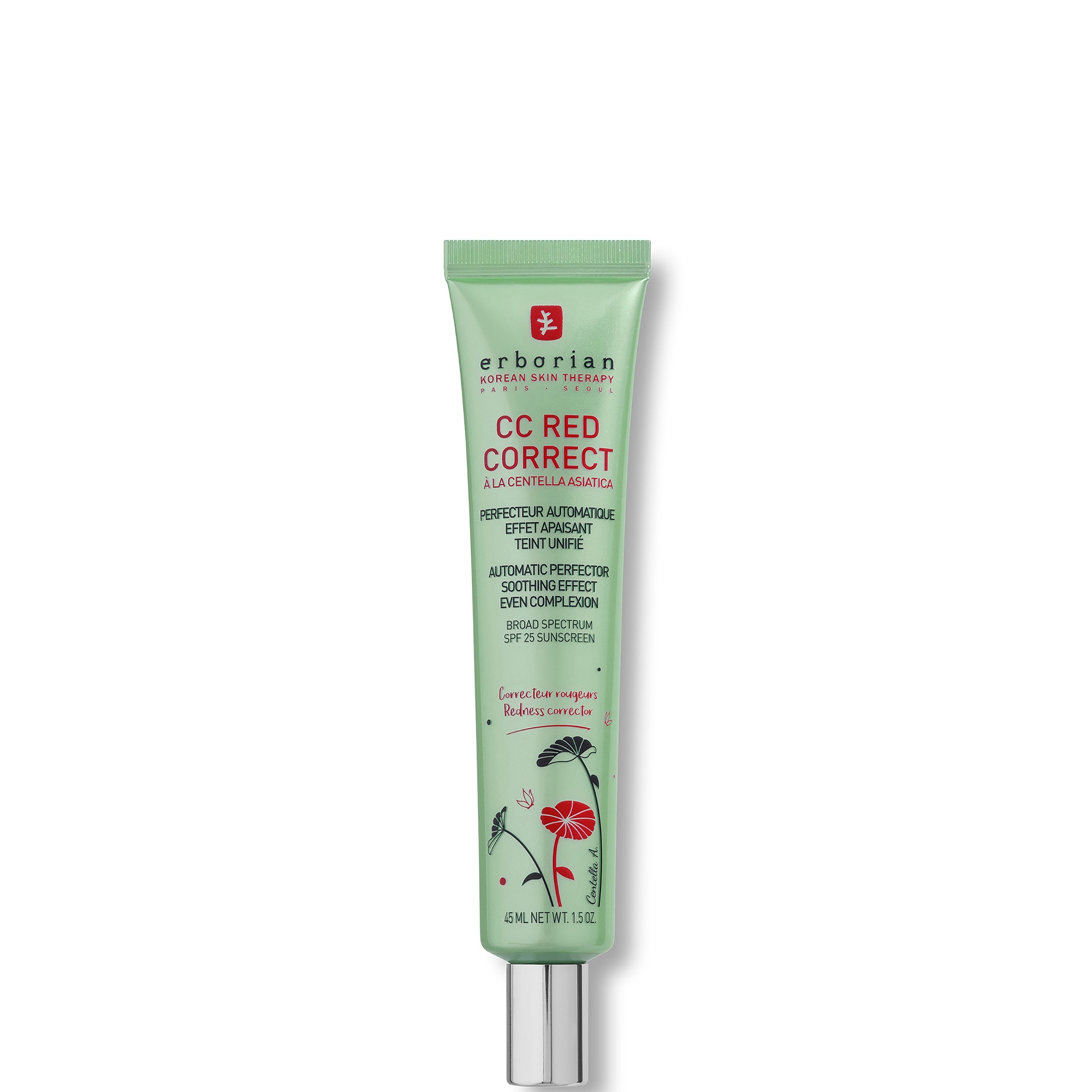 Erborian CC Red Correct - Colour Correcting Anti-Redness Cream With ...