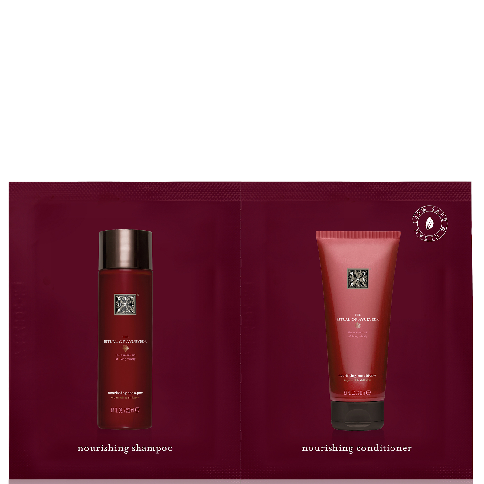 Rituals The Ritual of Ayurveda Duo Sachet Shampoo and Conditioner ...