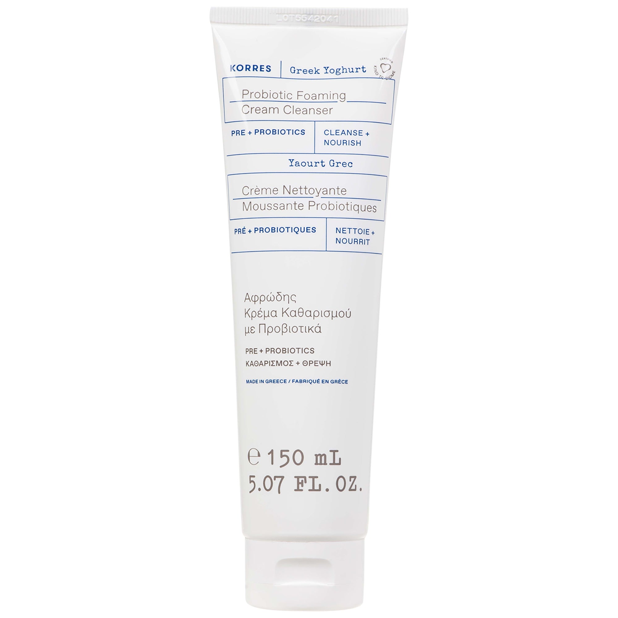 Greek Yoghurt Foaming Cream Cleanser 150 ml | Dermstore