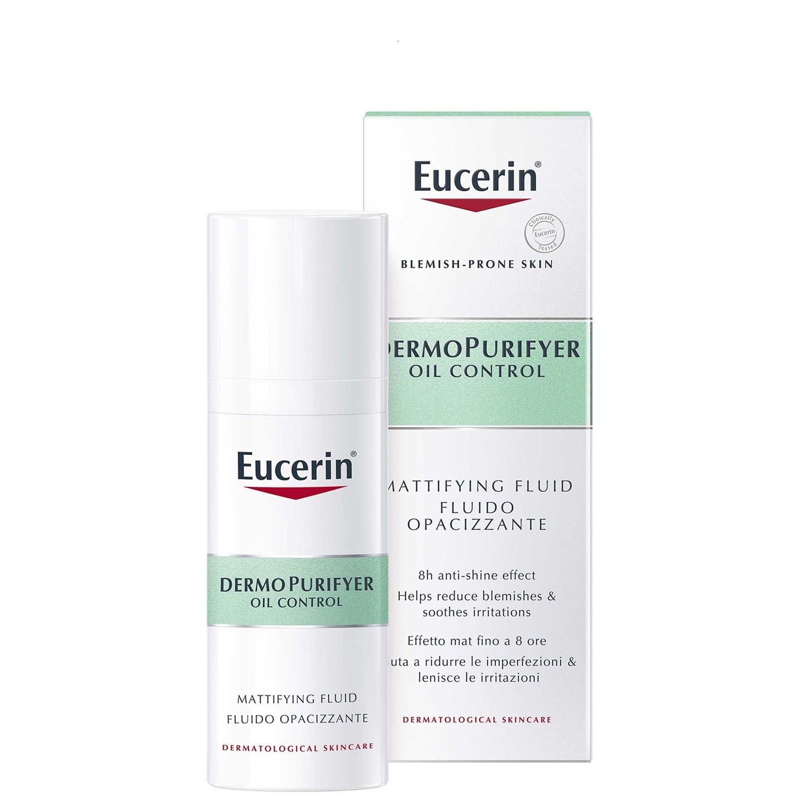 Eucerin DermoPurifyer Mattifying Fluid 50ml | LOOKFANTASTIC