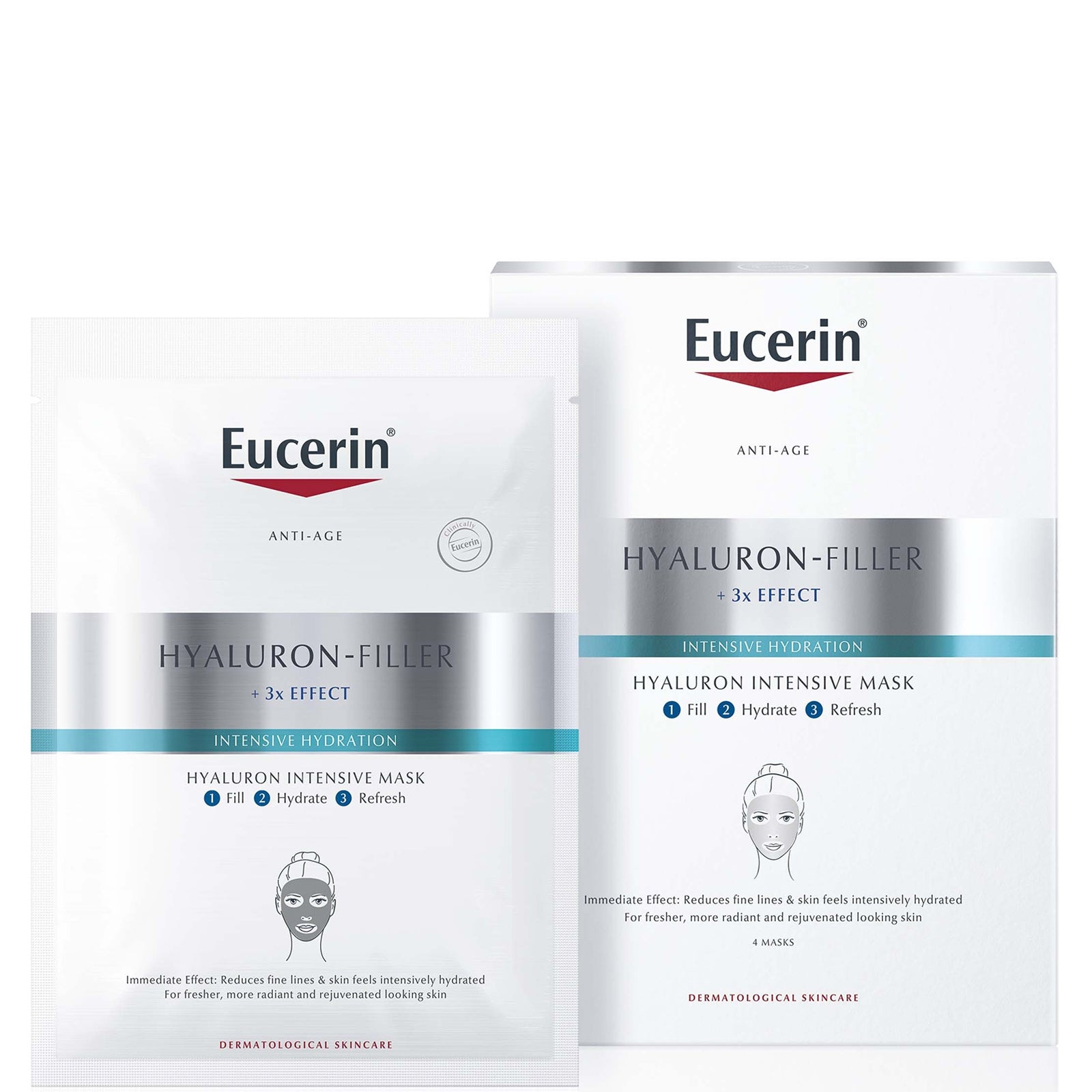 Eucerin Hyaluron-Filler Masque pour le Visage | LOOKFANTASTIC