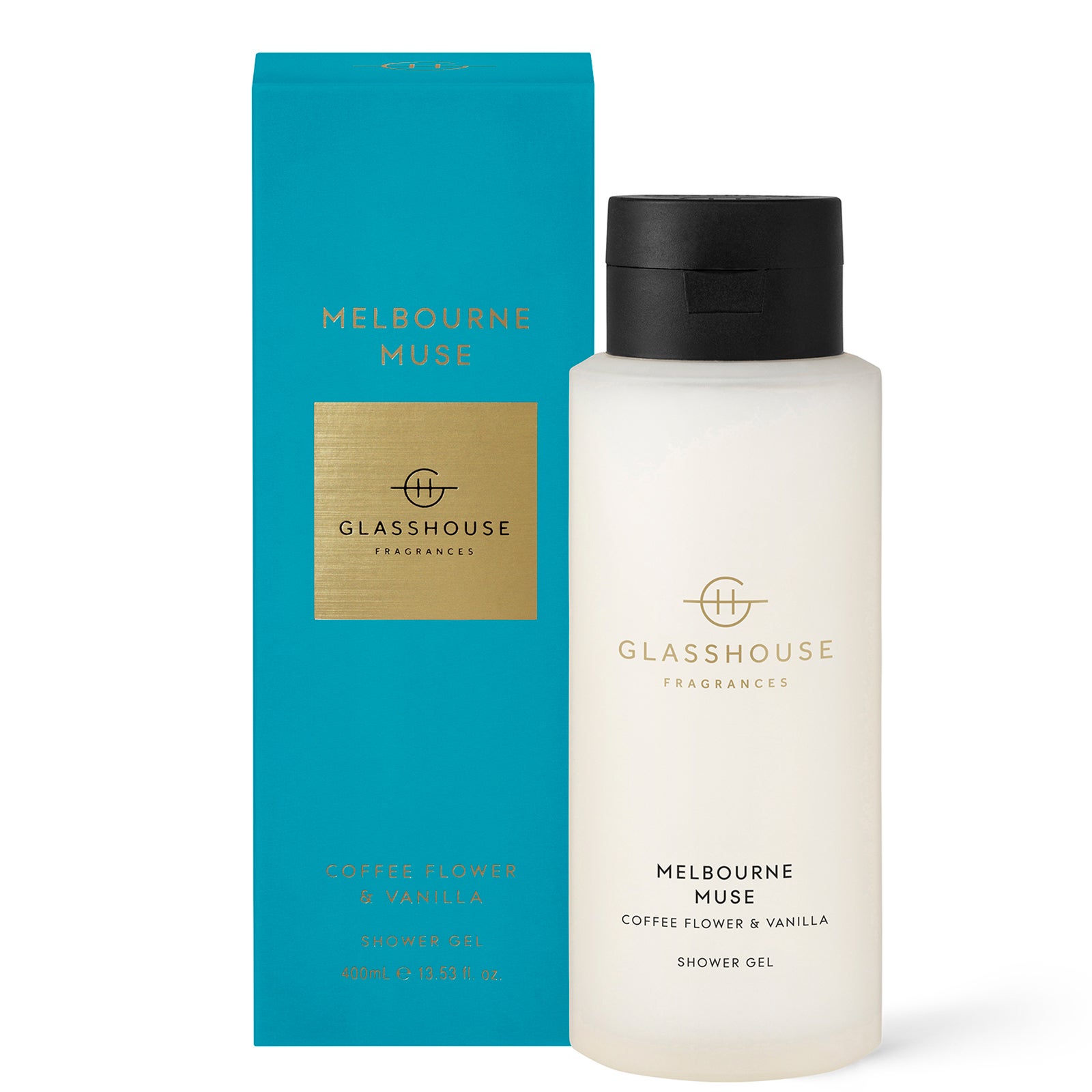 Glasshouse Fragrances Melbourne Muse Shower Gel 400ml | LOOKFANTASTIC