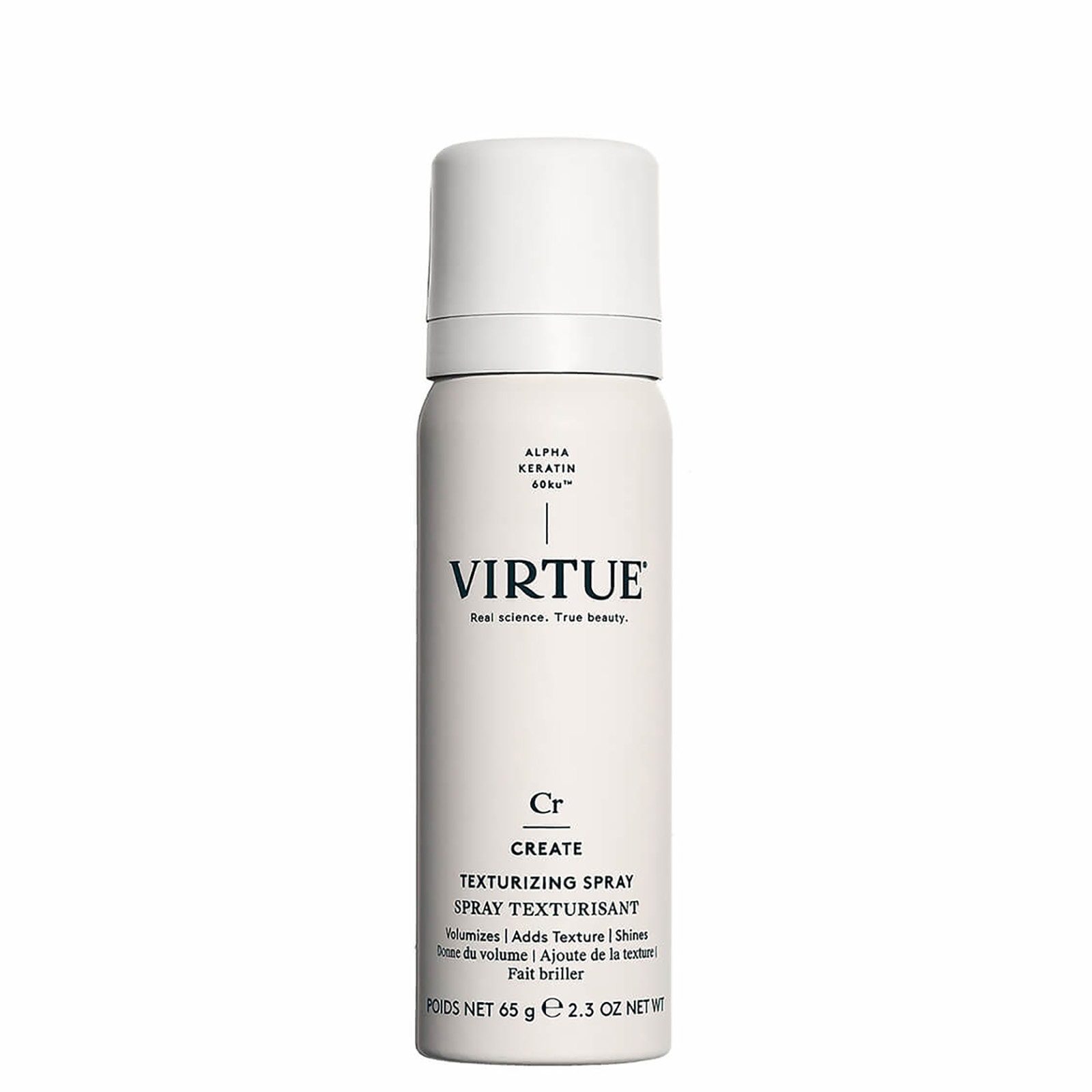 VIRTUE Texturizing Spray Travel Size 65g | Dermstore