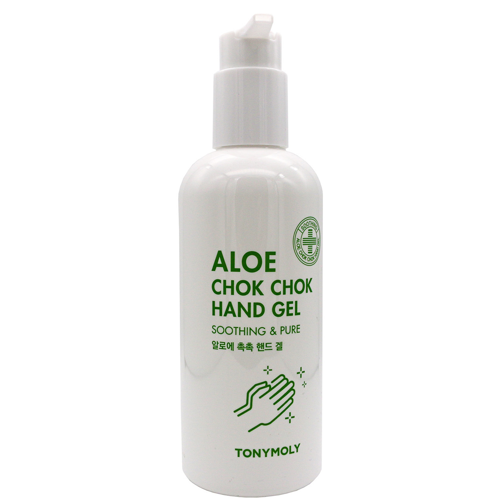 TONYMOLY Jumbo 62% Alcohol Aloe Chok Chok Hand Gel 300ml | LOOKFANTASTIC