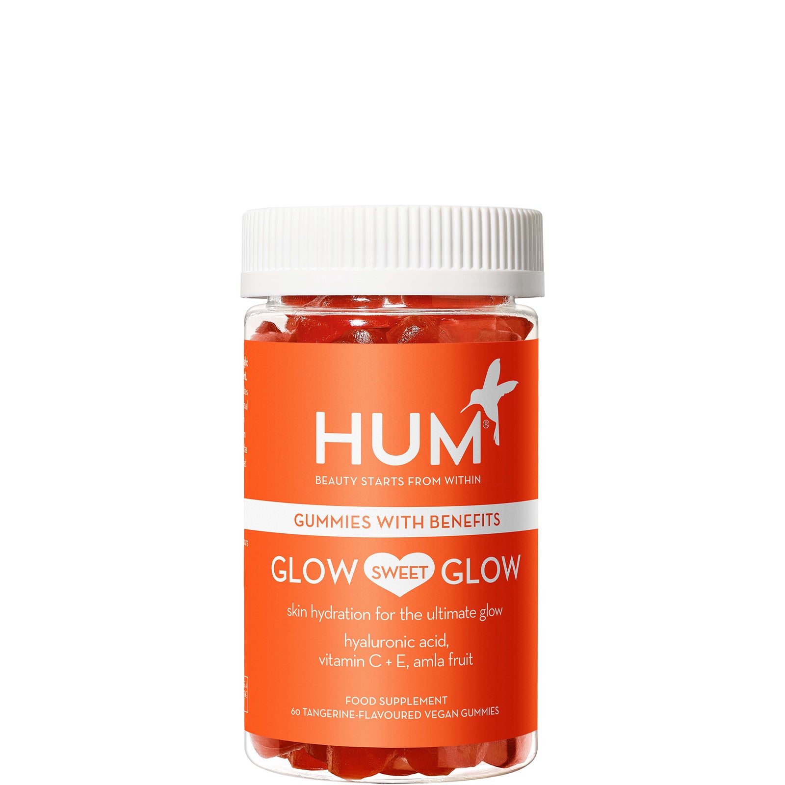 HUM Nutrition Glow Sweet Glow Radiant Skin Supplement (60 Vegan Gummies ...