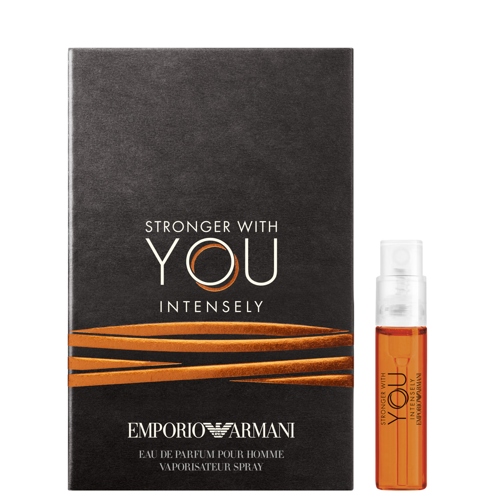 Armani Stronger with You Intensely 1.2ml (Free Gift) | LOOKFANTASTIC
