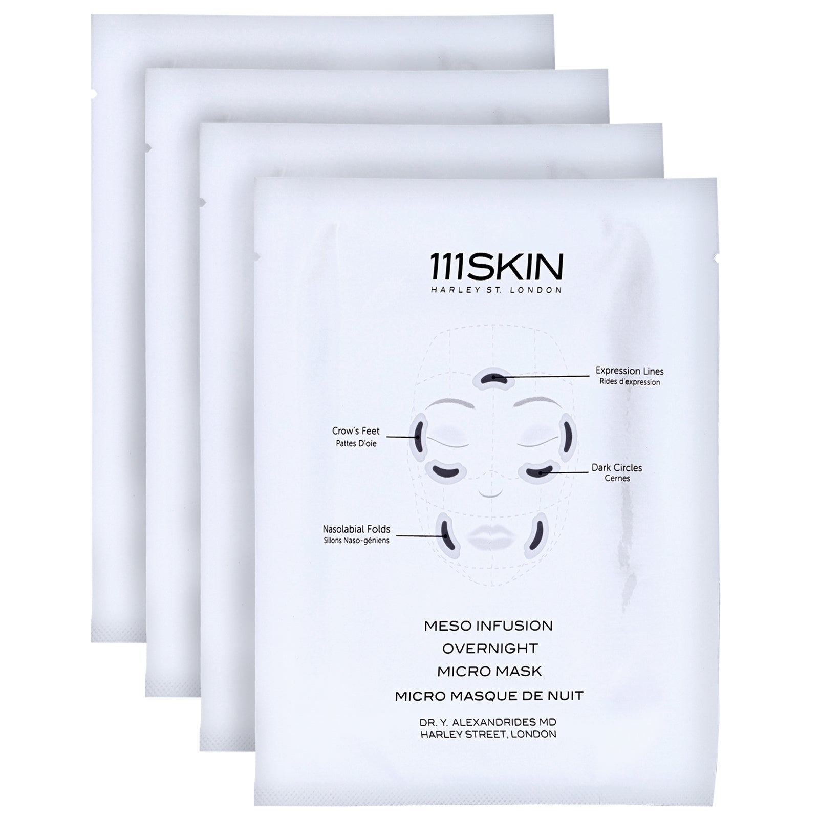 111SKIN Treatment Meso Infusion Overnight Micro Mask 4 x 16g | allbeauty