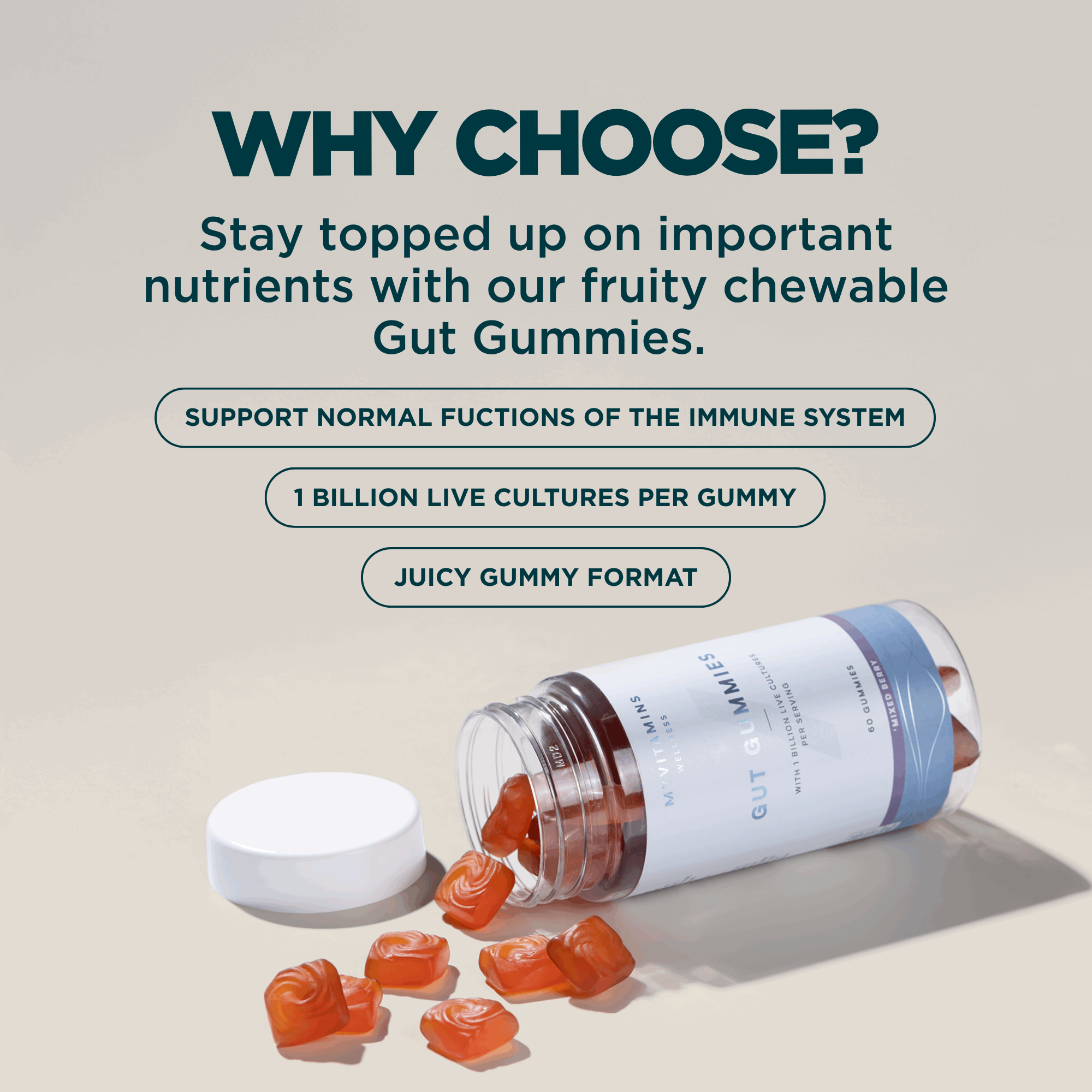 Vitamin Gummies | Chewable Vitamins | Myprotein IE