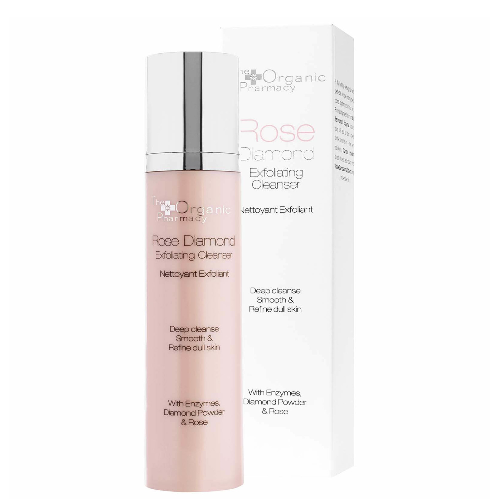 The Organic Pharmacy Rose Diamond Exfoliating Cleanser 120ml ...