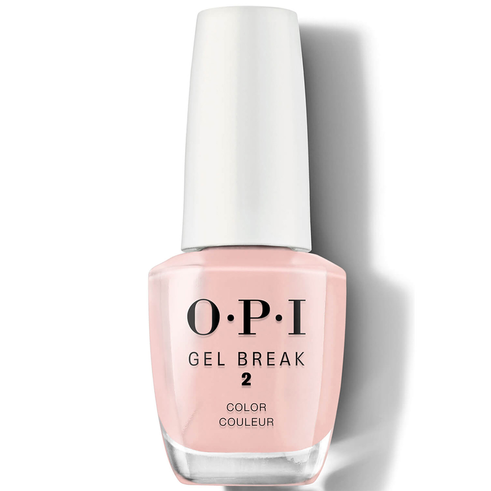 OPI Gel Break Sheer Colour Properly Pink 15ml | LOOKFANTASTIC